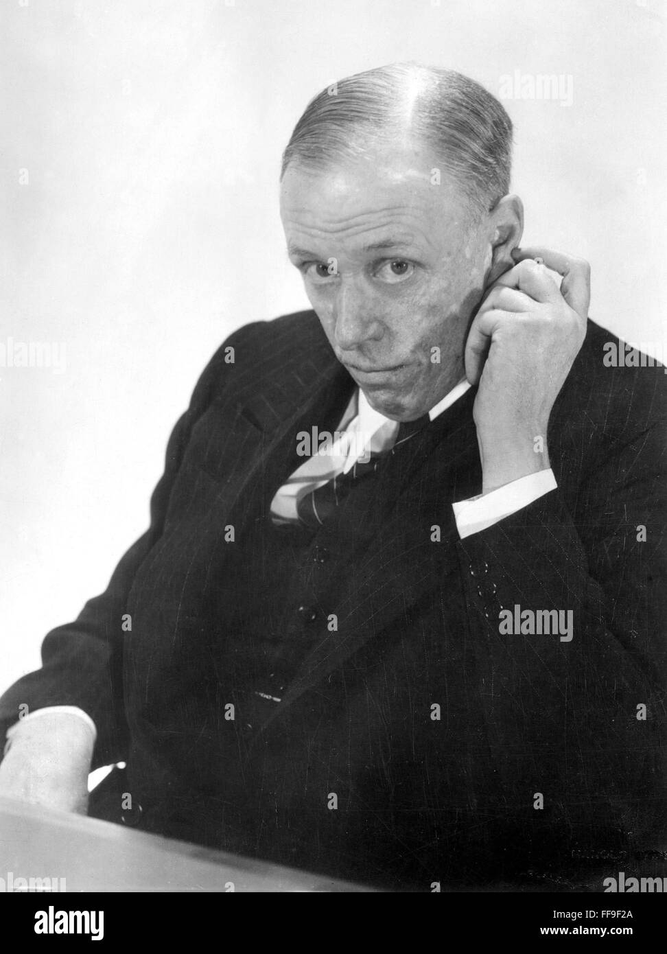 SINCLAIR LEWIS (1885-1951). /nAmerican novelist. Photographed c. 1934 ...
