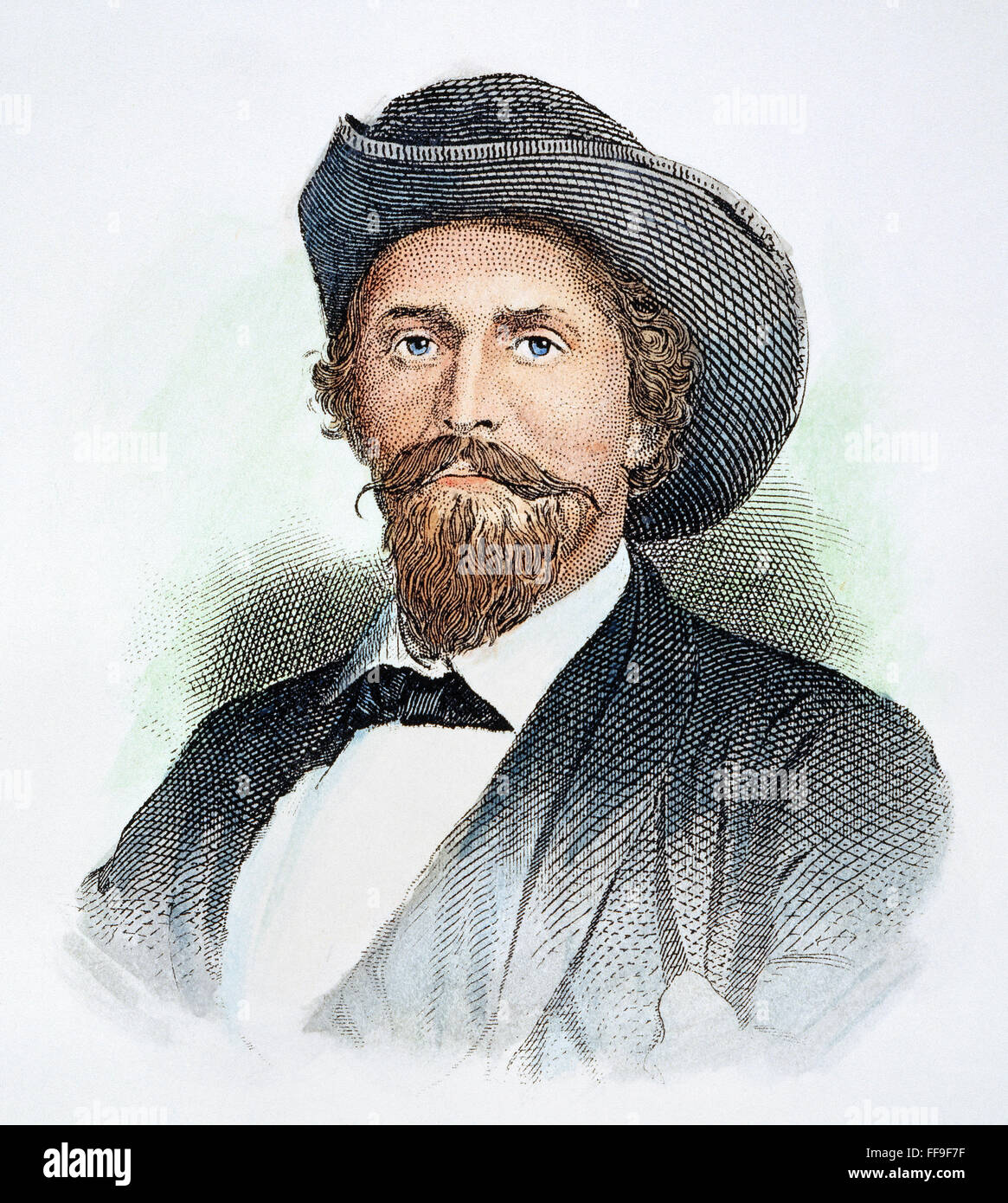 JOHN H. MORGAN (1825-1864). /nAmerican soldier. Steel engraving ...