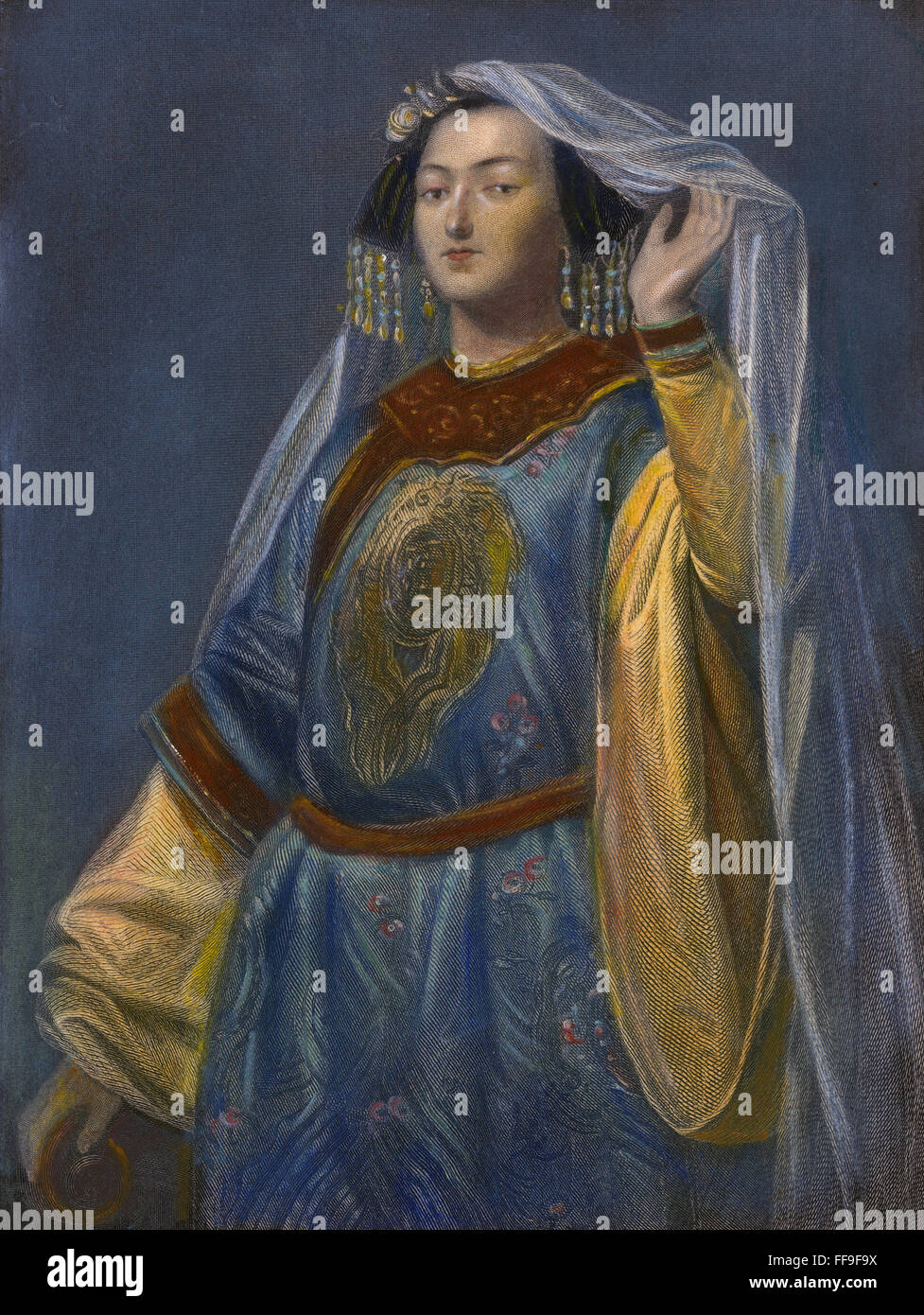 Friedrich schiller portrait character turandot hi-res stock photography ...