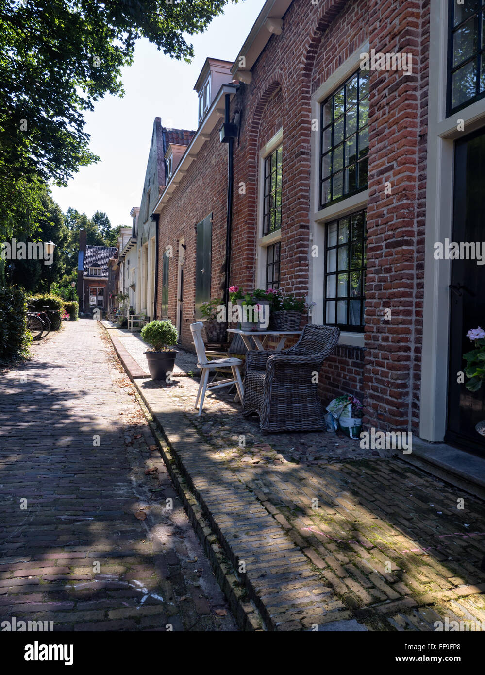 Historic buildings in the town of Elburg Stock Photo - Alamy