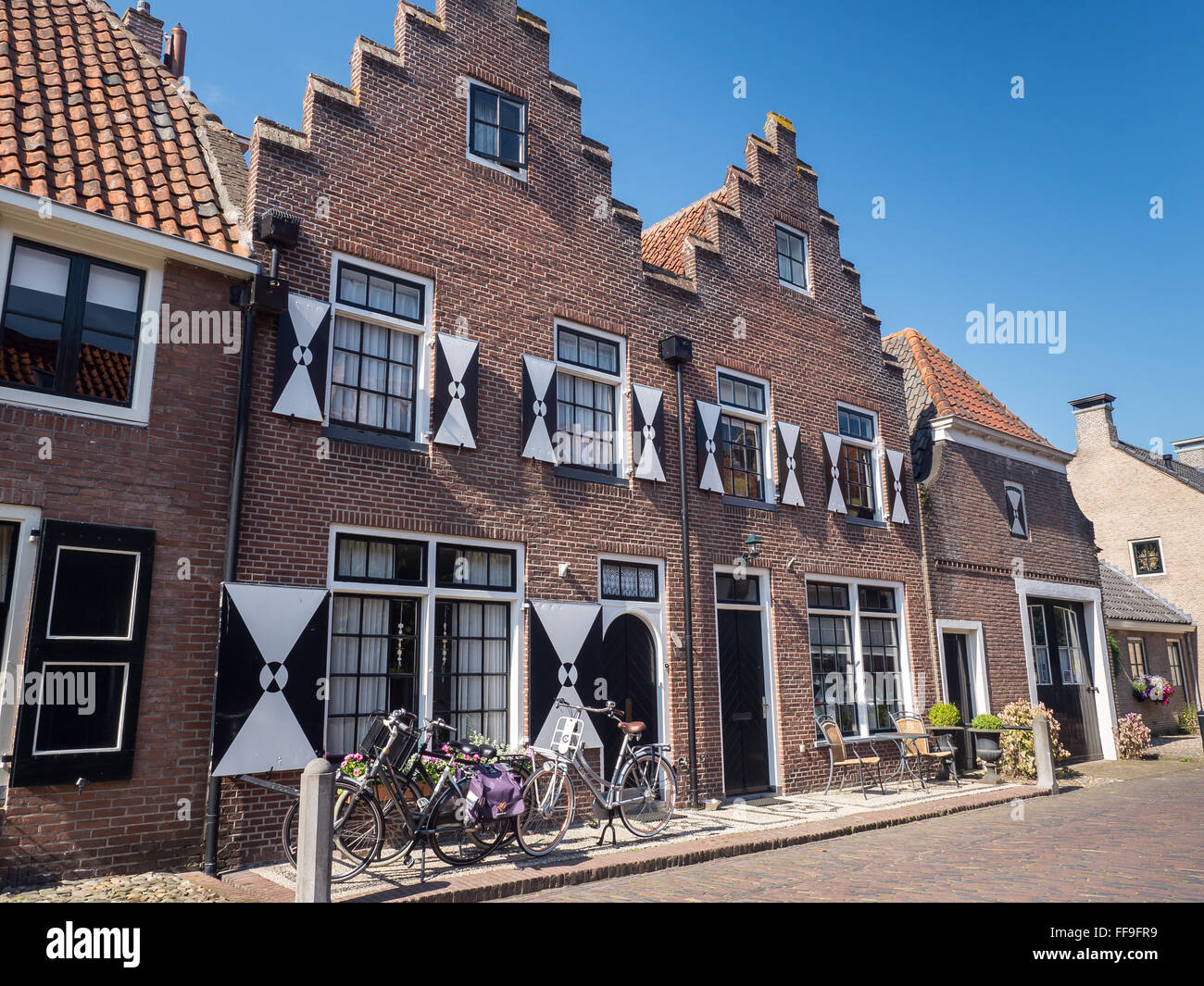 Historic building in the town of Elburg Stock Photo - Alamy