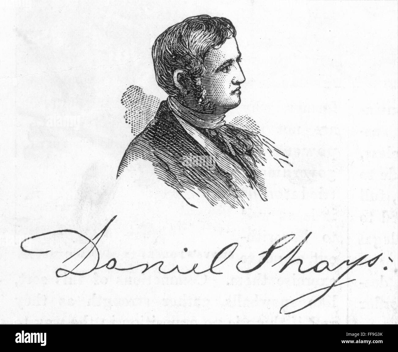 DANIEL SHAYS (1747?-1825). /nAmerican Revolutionary officer and ...
