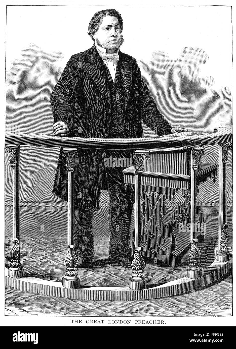 CHARLES HADDON SPURGEON /n(1834-1892). English Baptist preacher Stock ...