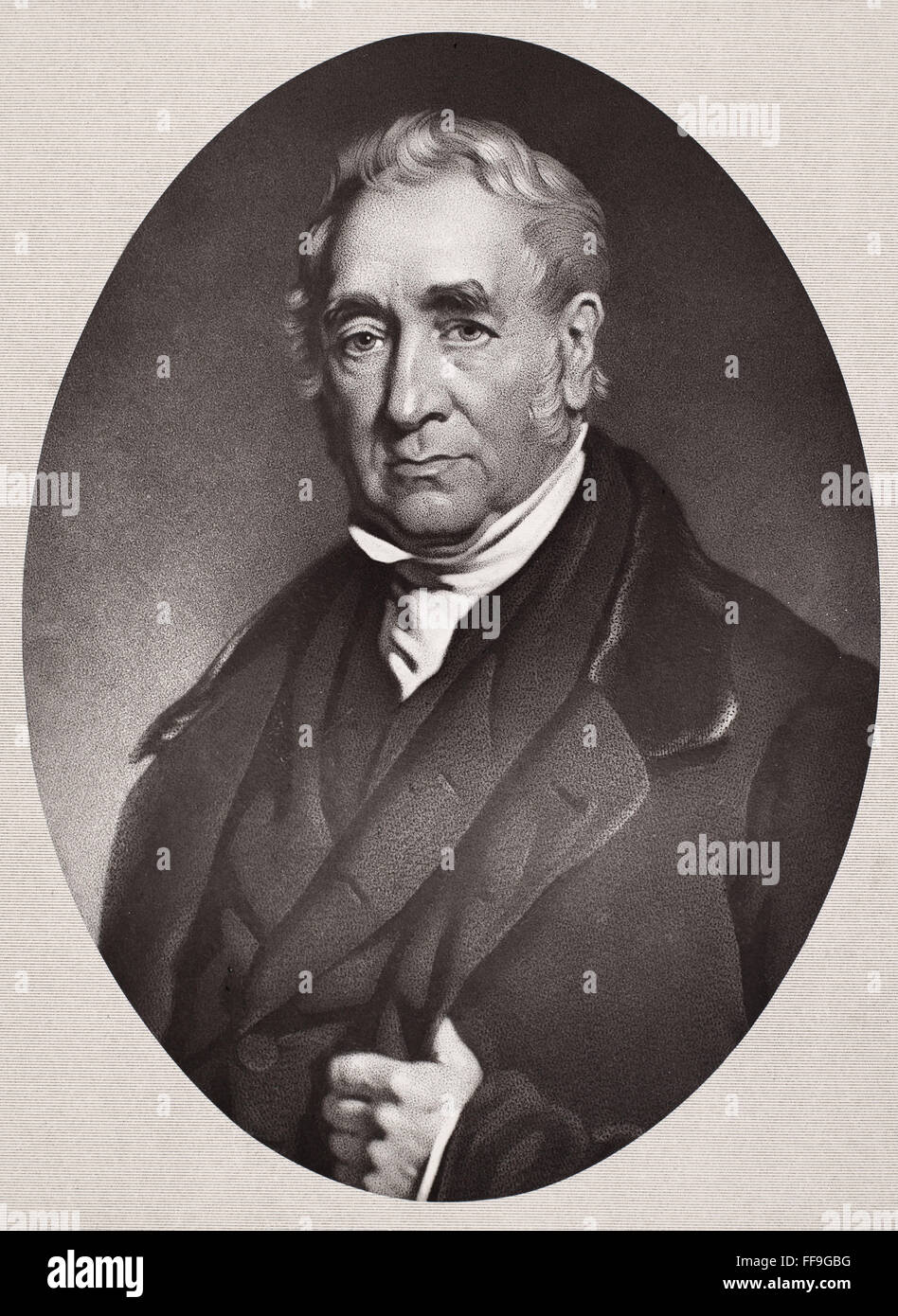 GEORGE STEPHENSON /n(1781-1848). English inventor and founder of ...