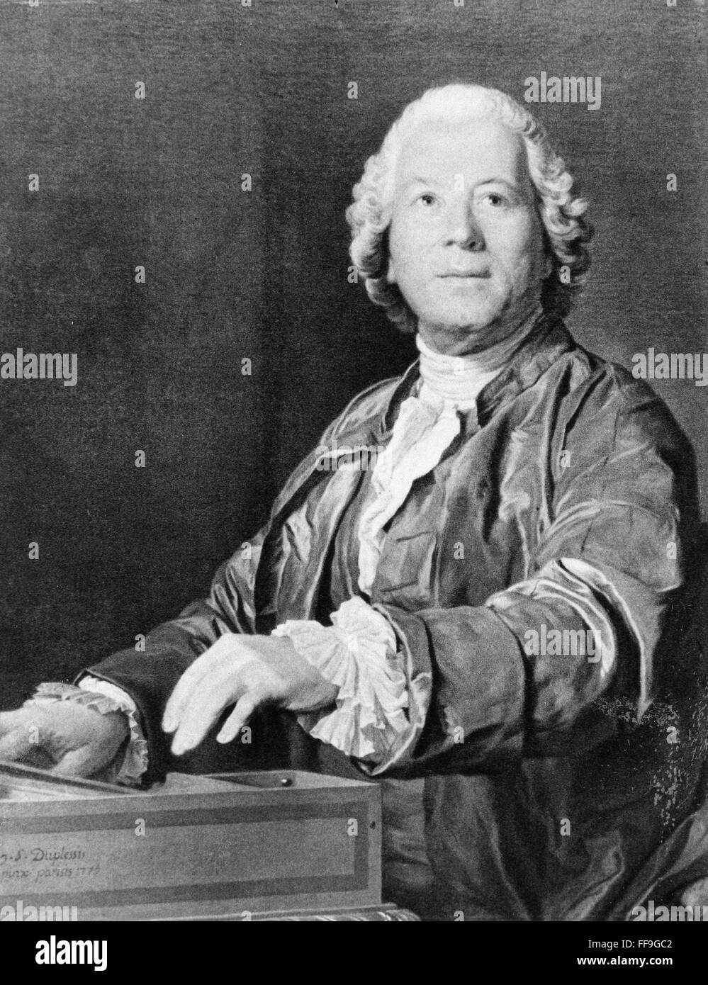 CHRISTOPH WILLIBALD GLUCK (1714-1787). German composer. Oil Painting by ...