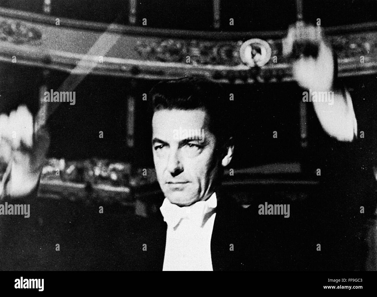 HERBERT VON KARAJAN /n(1908-1989). Austrian orchestral conductor Stock ...