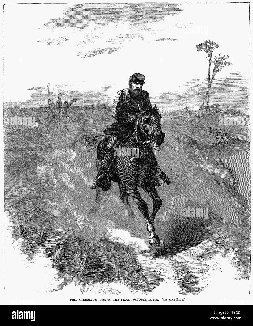 PHILIP HENRY SHERIDAN /n(1831-1888). American army commander. General ...