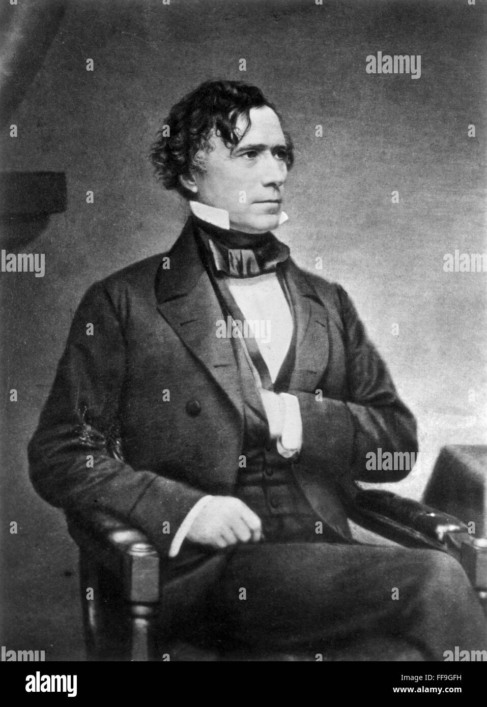FRANKLIN PIERCE (1804-1869). /n14th President of the United States ...