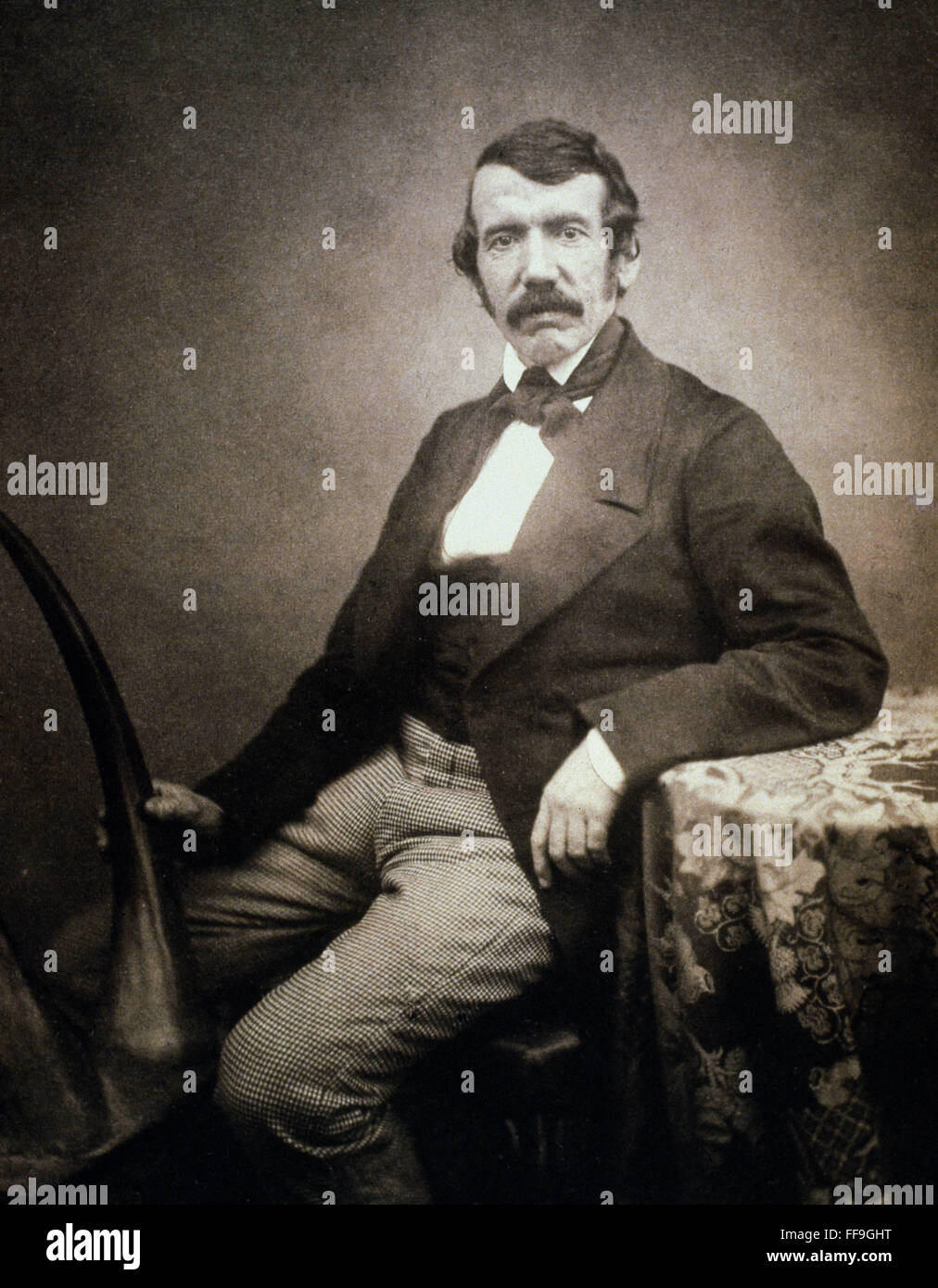 DAVID LIVINGSTONE (1813-1873). /nScottish missionary and explorer ...