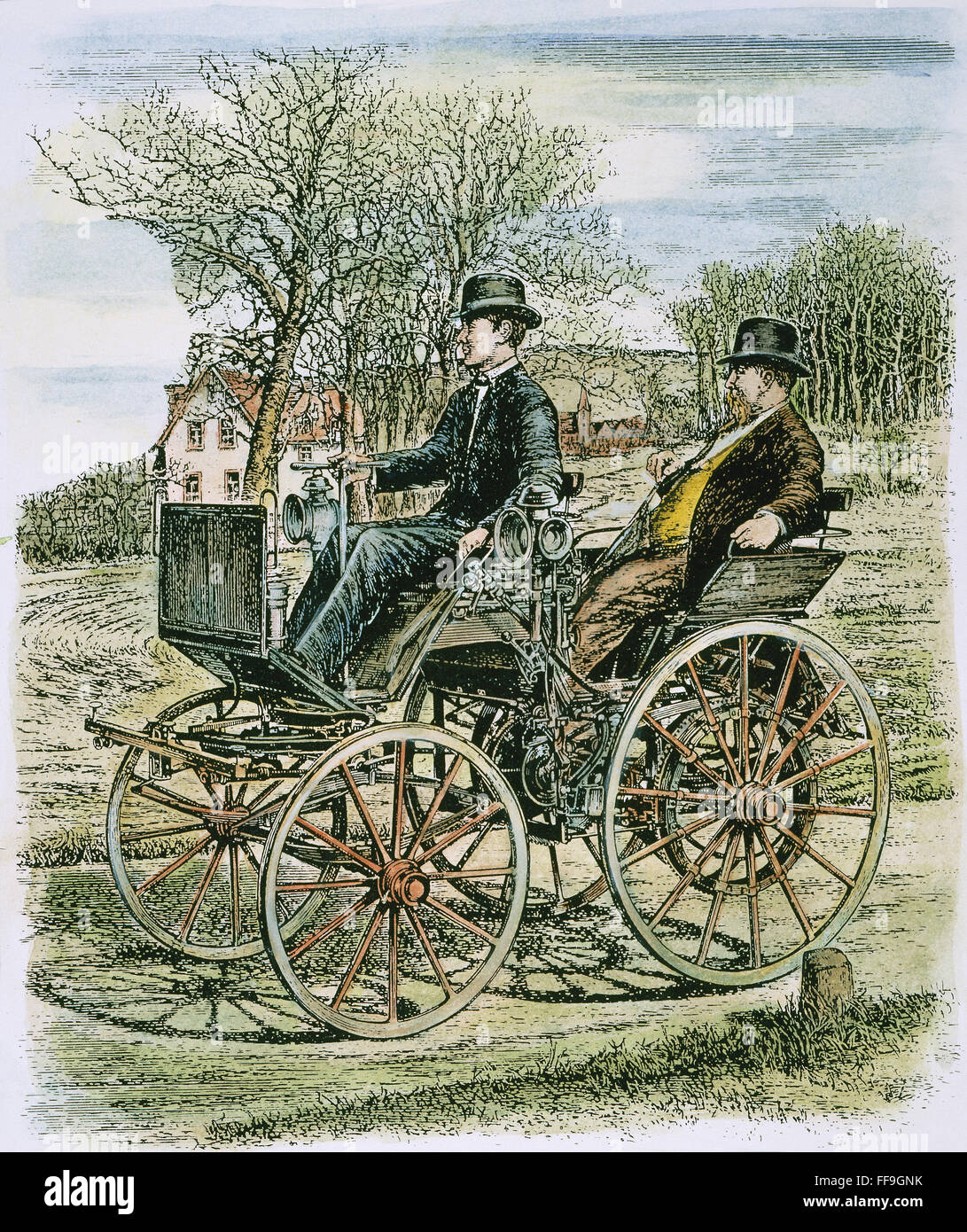 GOTTLIEB W. DAIMLER /n(1834-1900). German inventor and engineer ...