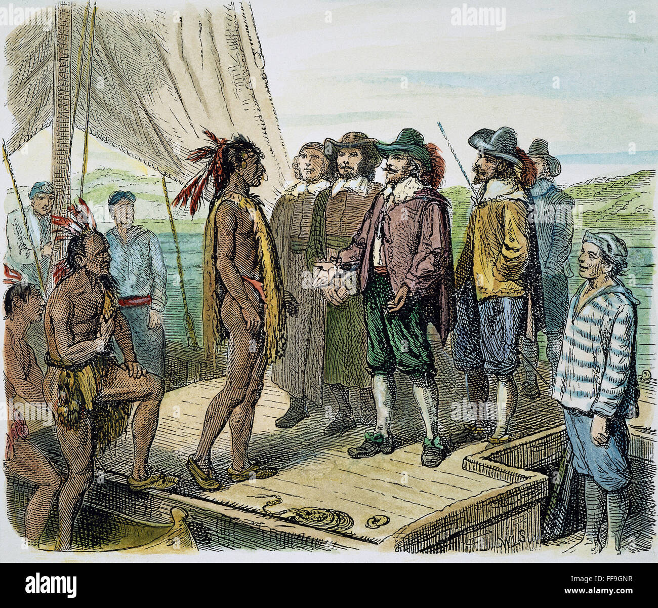 LEONARD CALVERT (1606-1647). /nEnglish colonial governor. Calvert ...