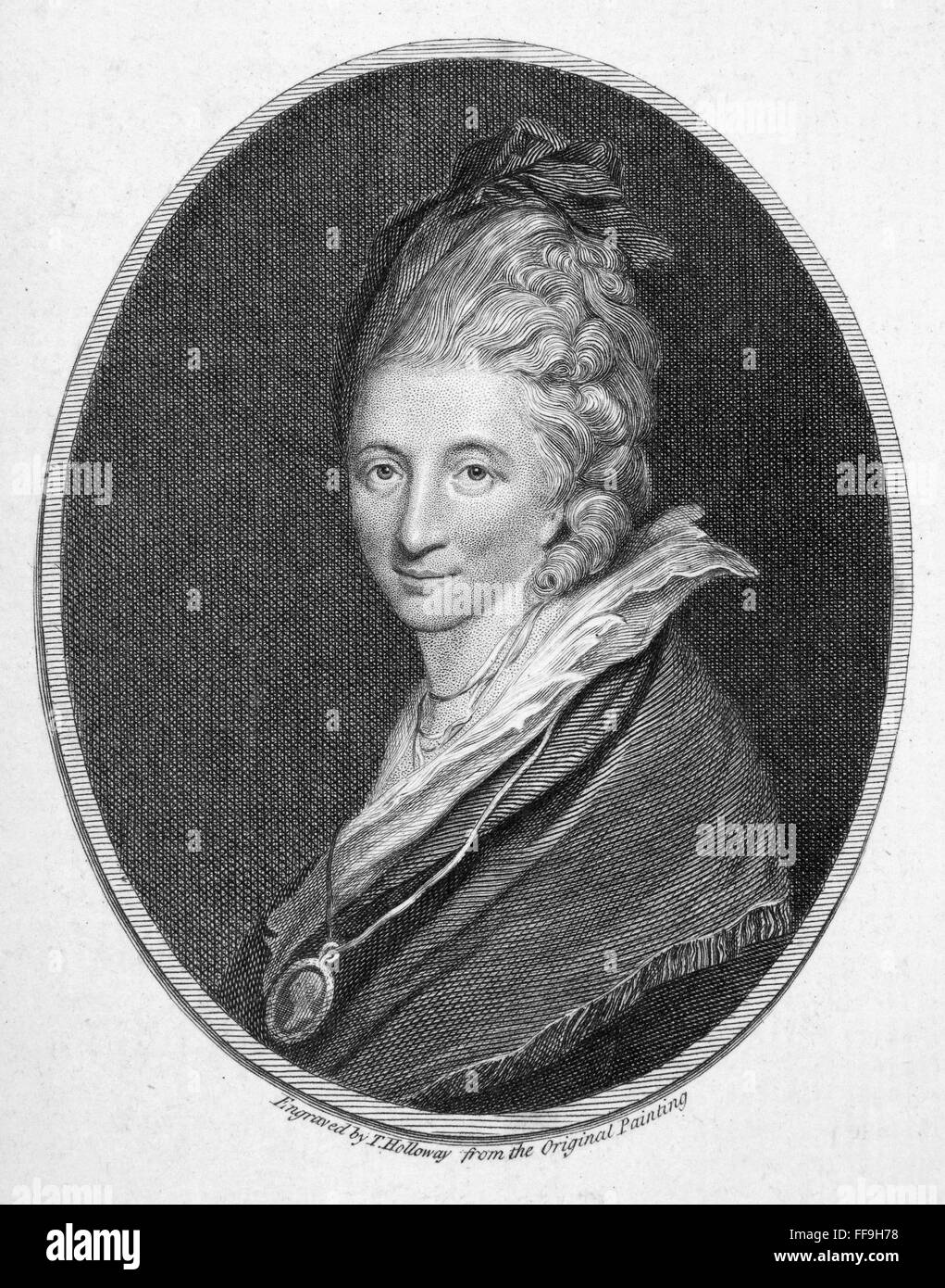 HESTER LYNCH PIOZZI /n(1741-1821). Known mostly as Mrs. Thrale. English ...