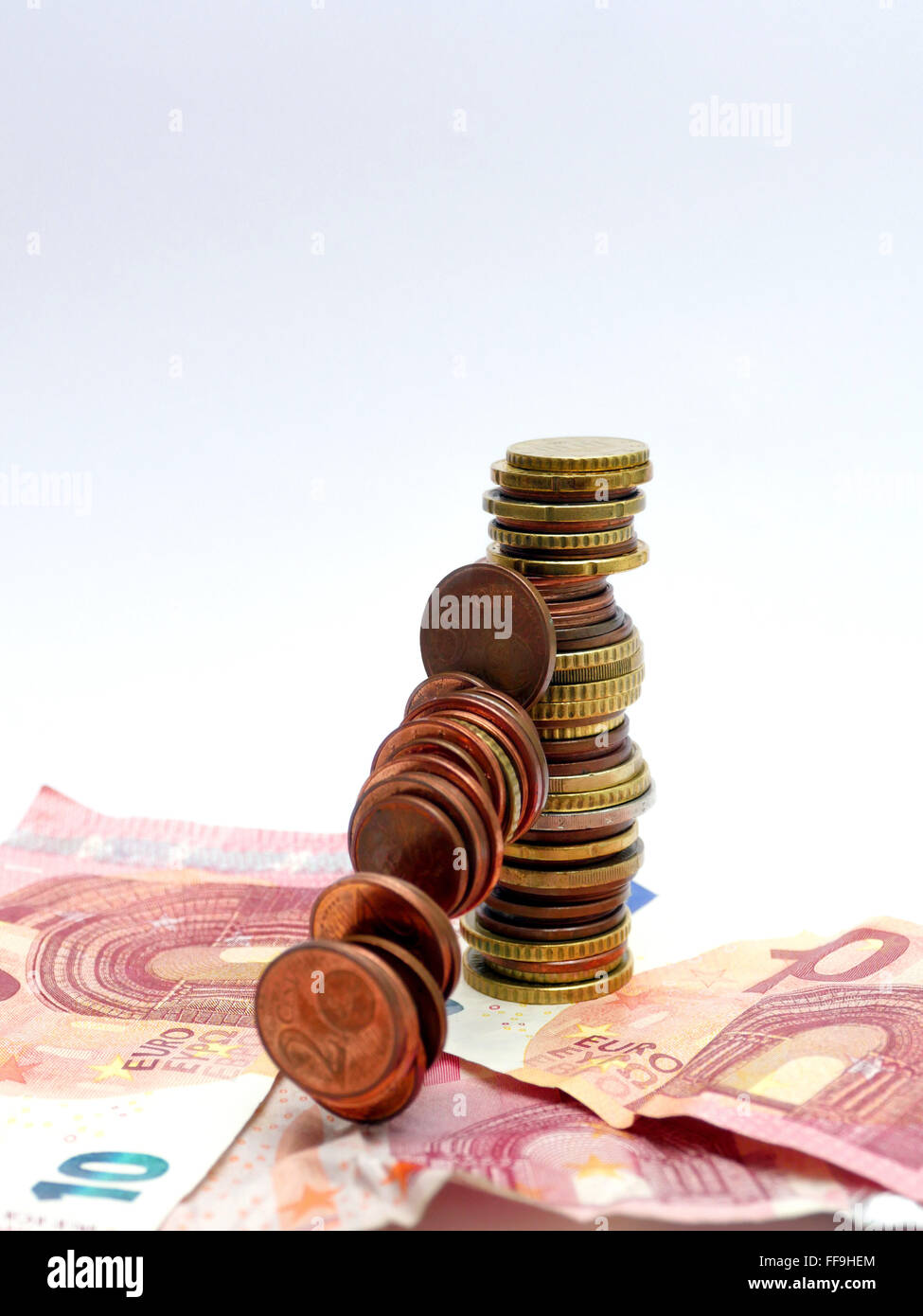 Falling money pile hi-res stock photography and images - Alamy