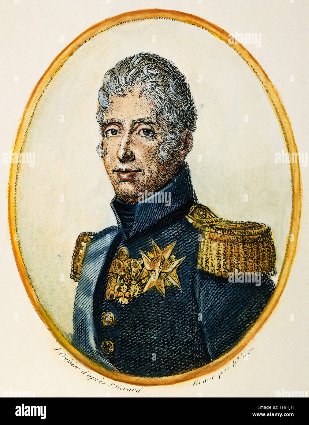 CHARLES X (1757-1836). /nKing of France (1824-1830). Contemporary ...