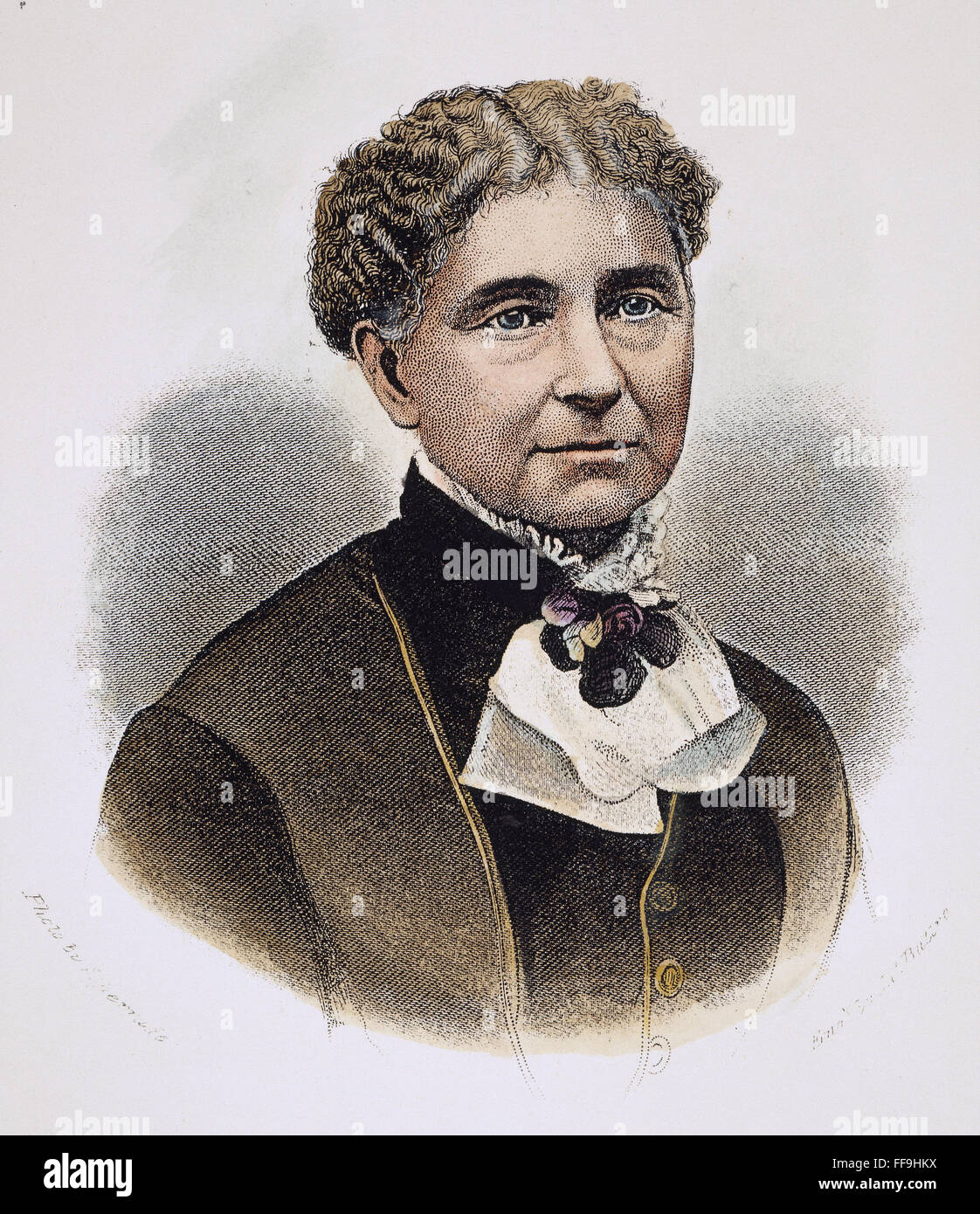 AMELIA BLOOMER (1818-1894). /nAmerican feminist and temperance reformer ...