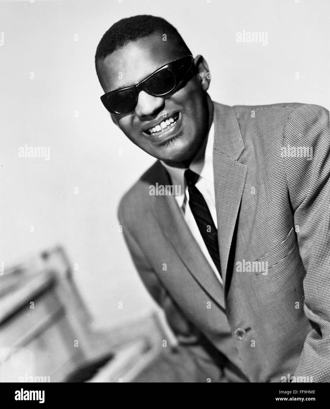 RAY CHARLES (1930-2004). /nAmerican musician Stock Photo - Alamy