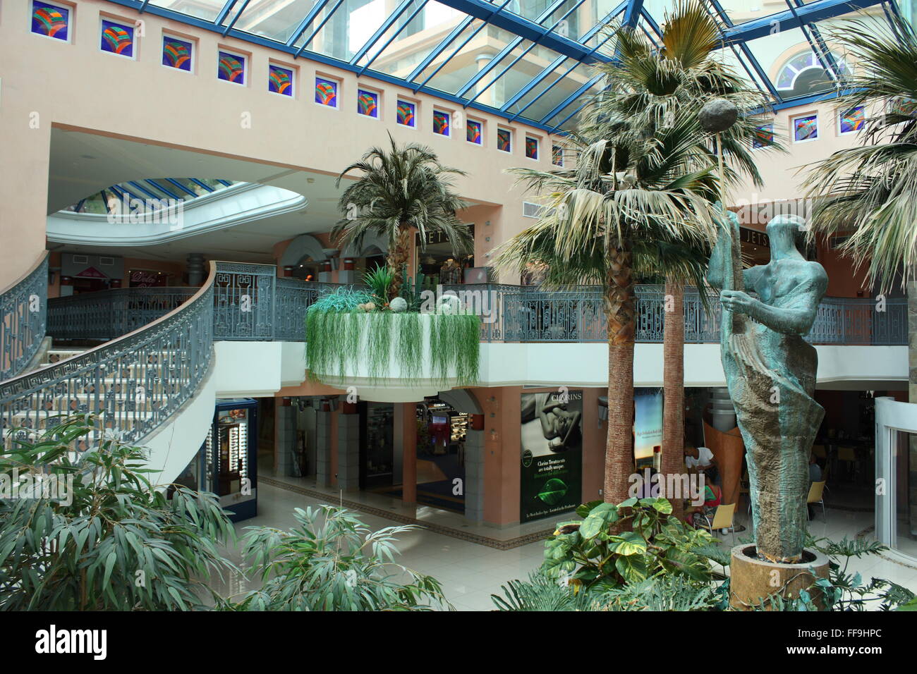 The Mall of the West Indies, Marigot, Saint Martin Stock Photo - Alamy