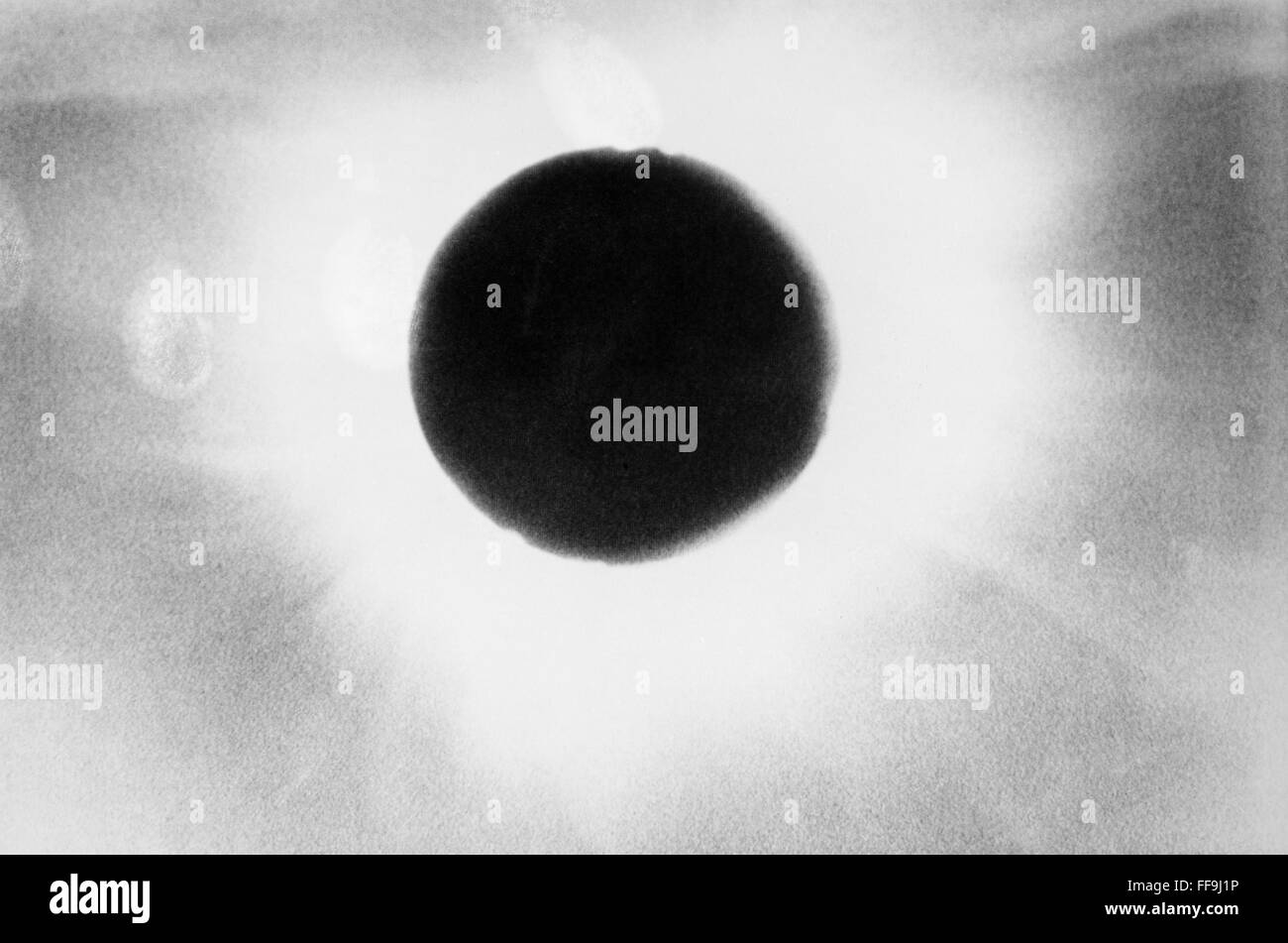 SOLAR ECLIPSE, 1979. /nA total eclipse of the sun observed, 1979, at ...