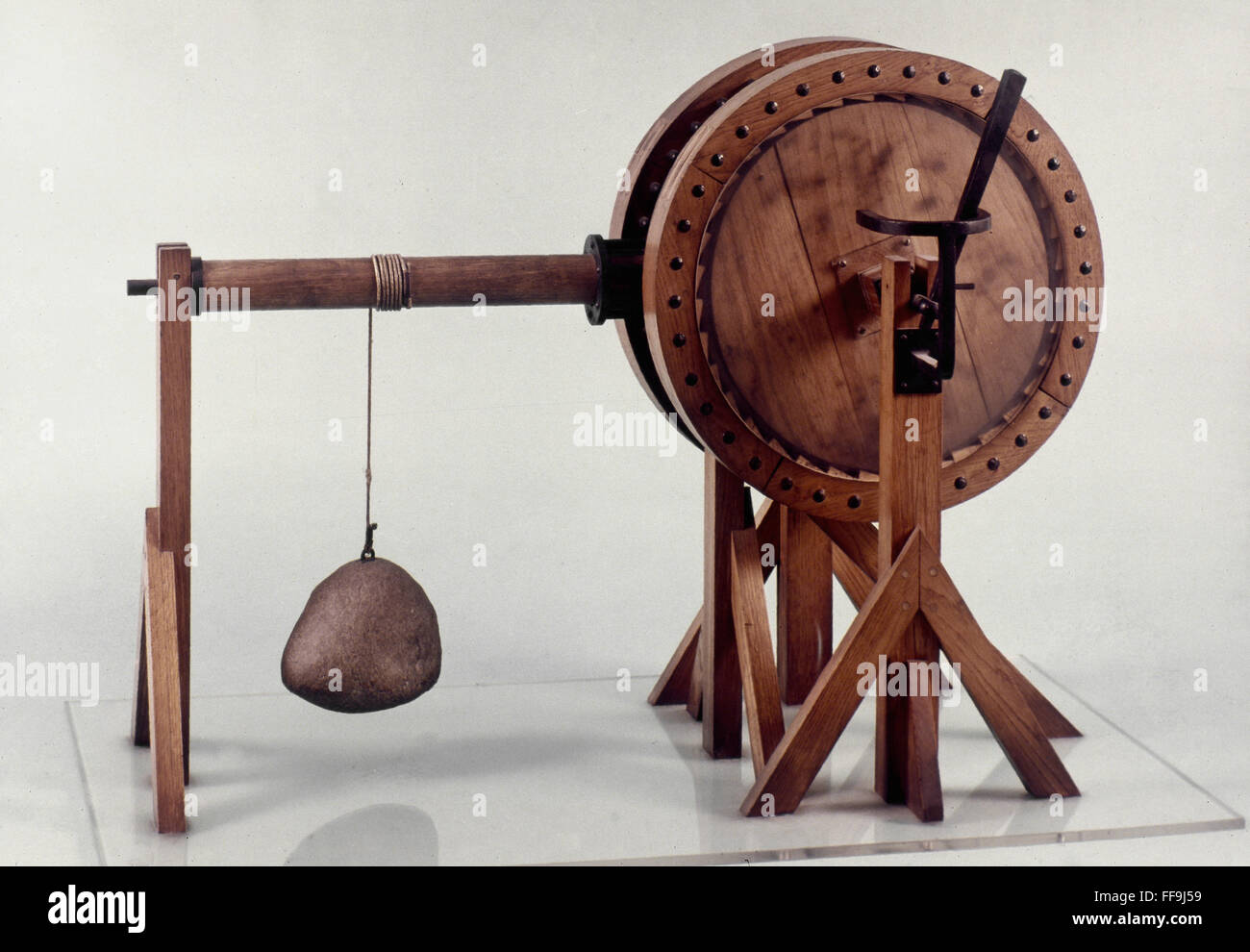 LEONARDO DA VINCI. /nModel for the transformation of alternating motion ...
