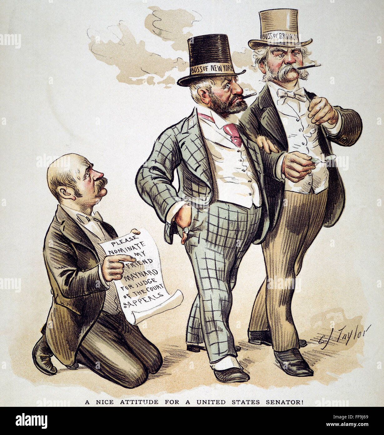 Political Corruption 1893 Na Nice Attitude For A United States