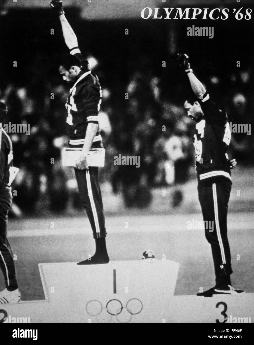 Olympics 1968 black power hi-res stock photography and images - Alamy