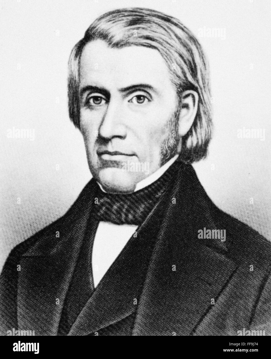 ROBERT McCORMICK /n(1780-1846). American inventor. Steel engraving ...