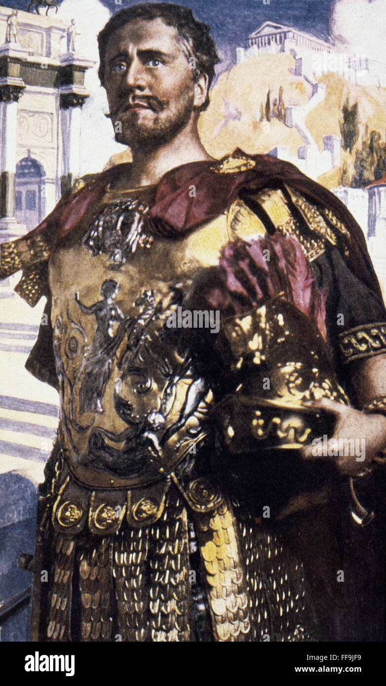 MARK ANTONY: JULIUS CAESAR /nHerbert Beerbohm Tree as Mark Antony in ...