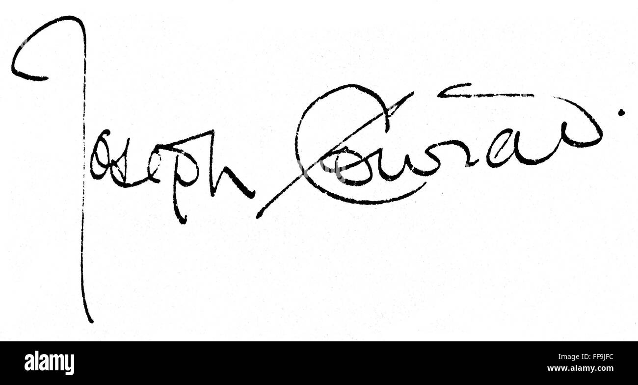 JOSEPH CONRAD (1857-1924). /nPolish (naturalized British) novelist ...