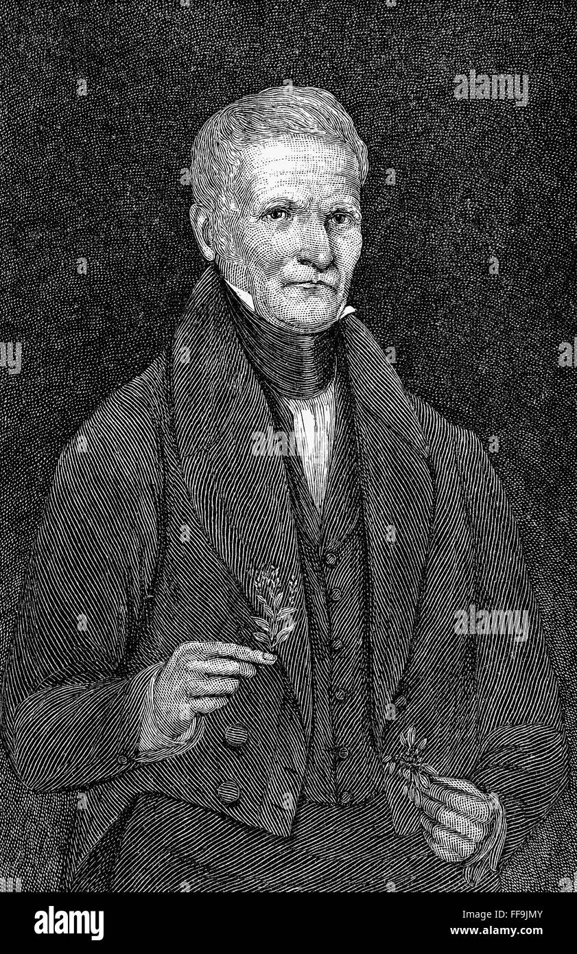 SAMUEL THOMSON (1769-1843). /nAmerican folk healer, botanist and ...