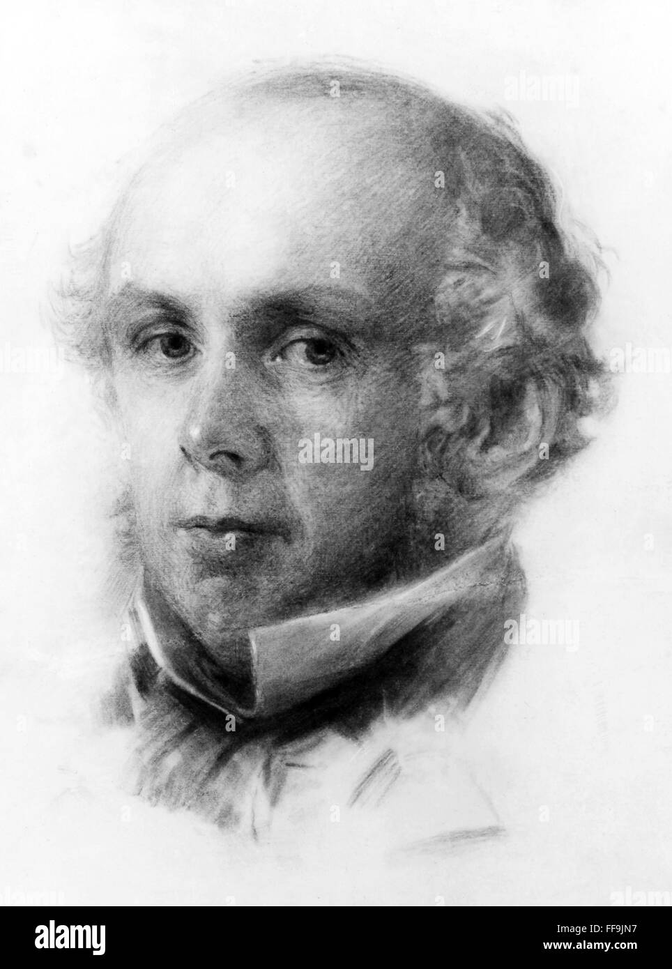 ARTHUR H. CLOUGH (1819-1861). /nArthur Hugh Clough. English poet. Chalk ...