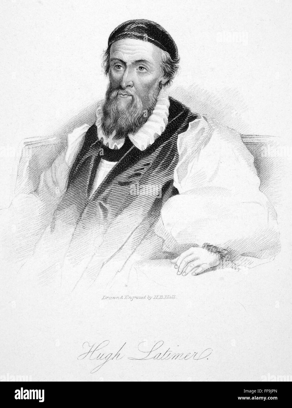 HUGH LATIMER (1485-1555). /nEnglish Reformation leader and Protestant ...