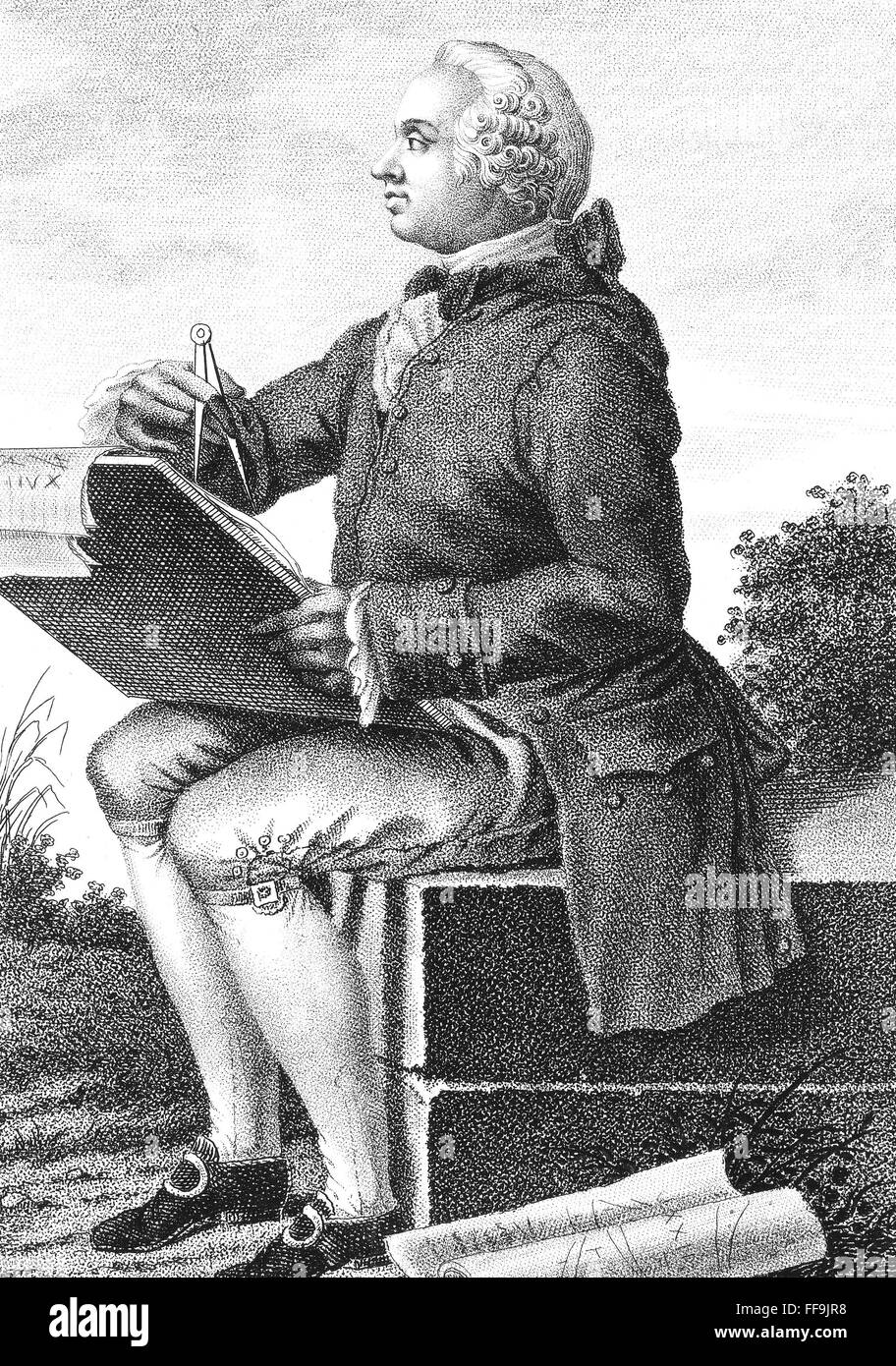 JEAN LE ROND D' ALEMBERT /n(1717-1783). French mathematician, scientist ...