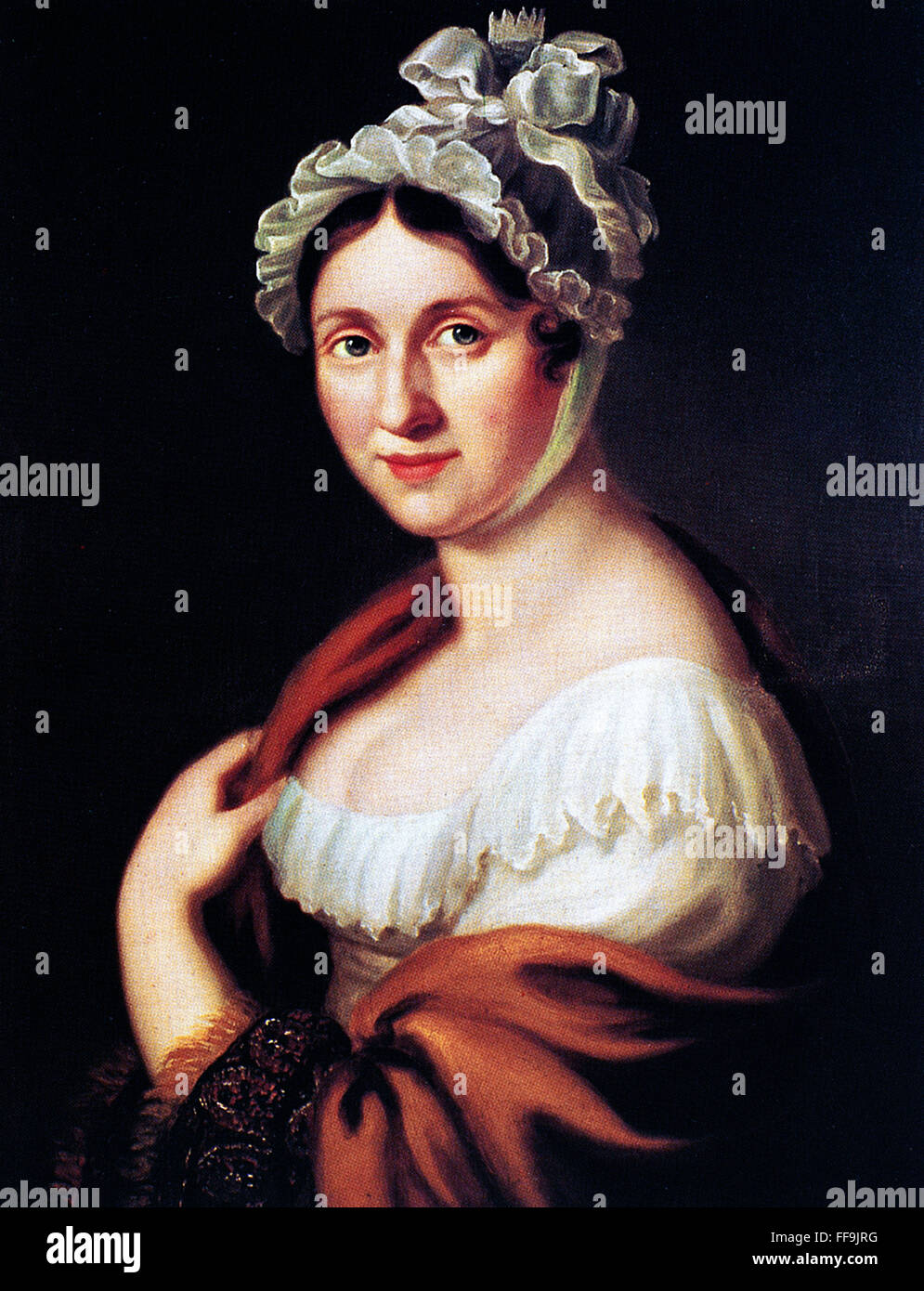 JOHANNA WAGNER (1774-1848). /nJohanna Rosine Wagner. Mother of German ...