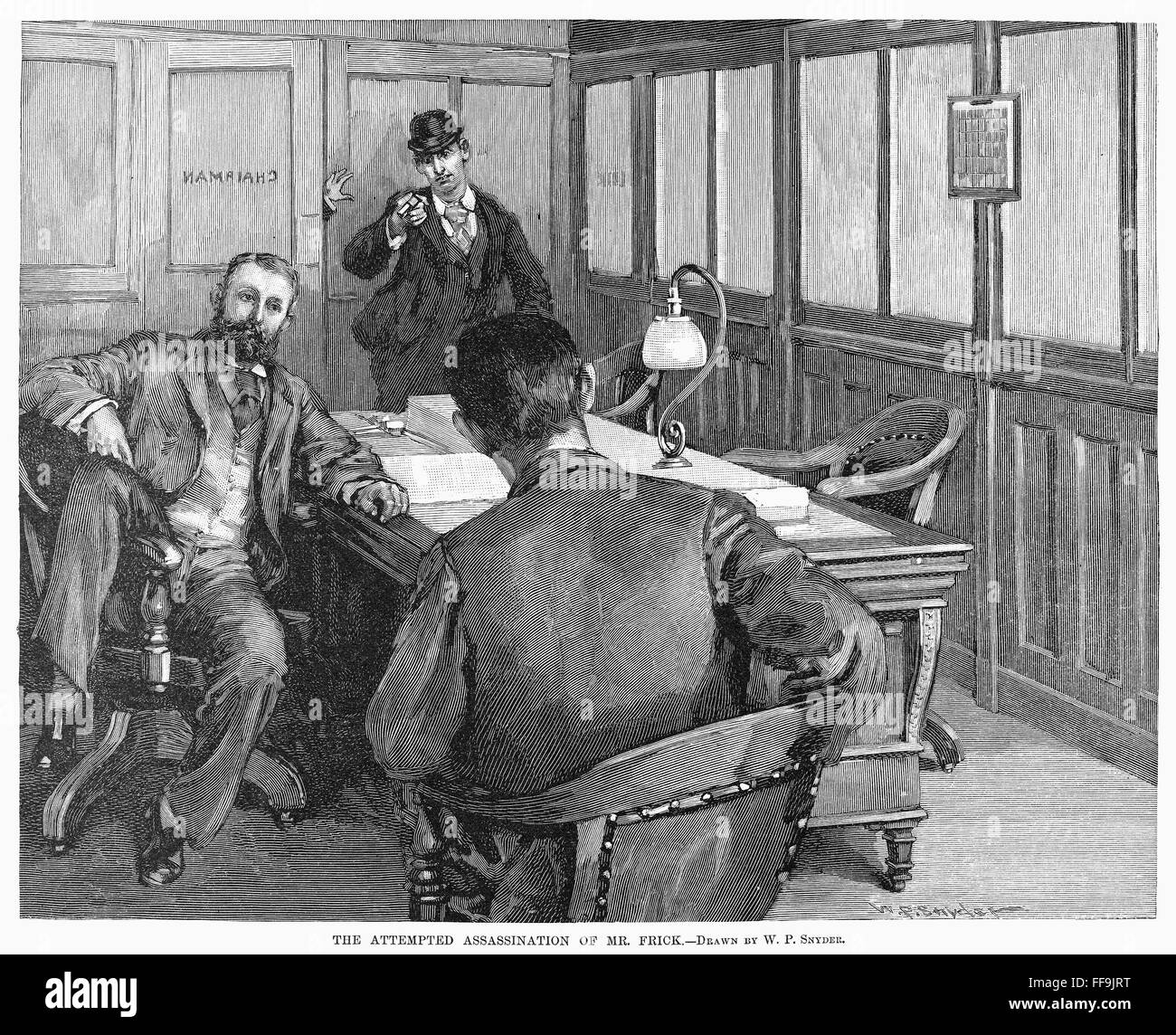 HENRY CLAY FRICK (1849-1919). /nAmerican industrialist. The attempted ...