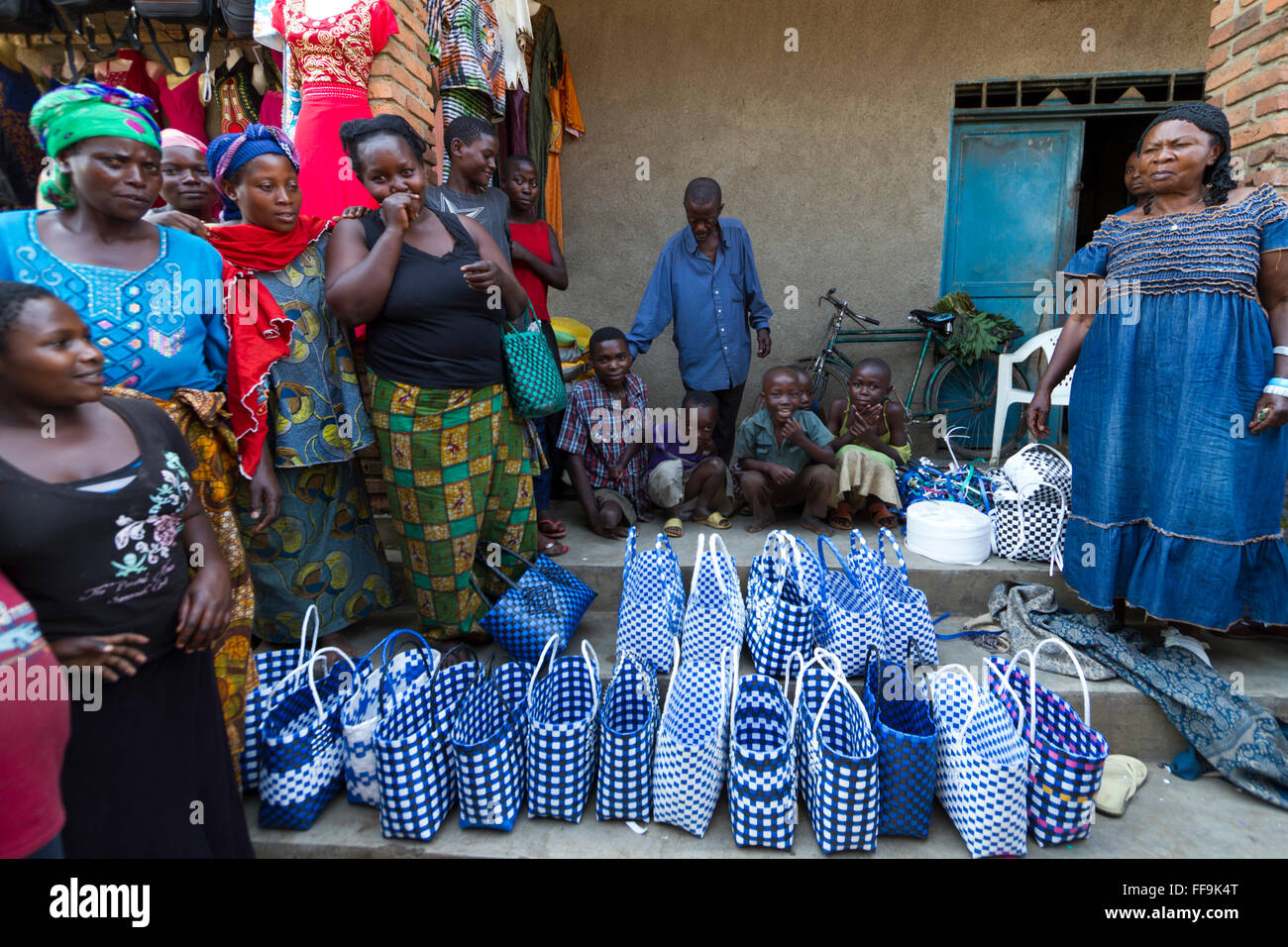 market in Rutshuru North Kivu, Democratic Republic of the Congo, DRC ...