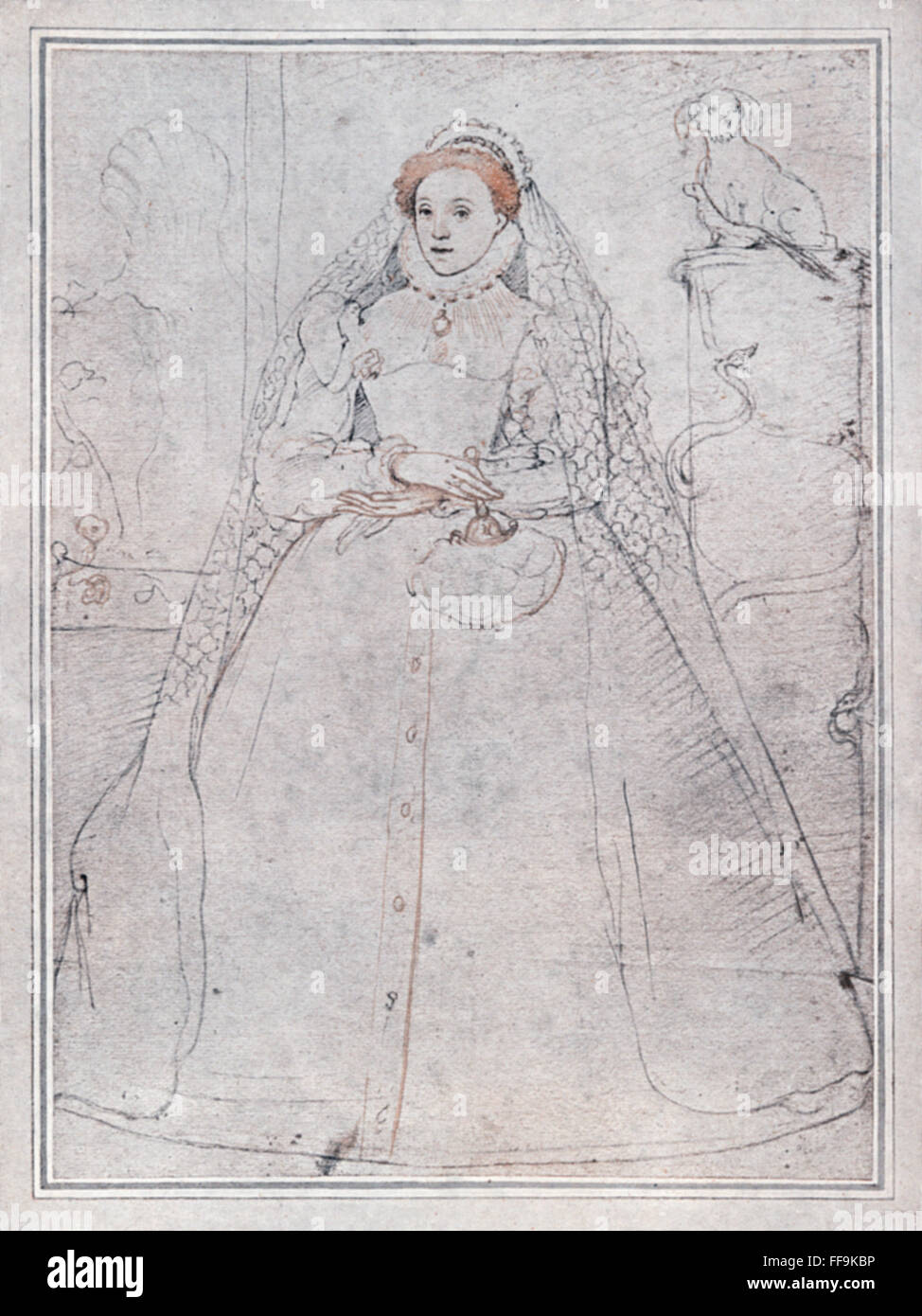 ELIZABETH I (1533-1603). /nQueen of England and Ireland, 1558-1603 ...