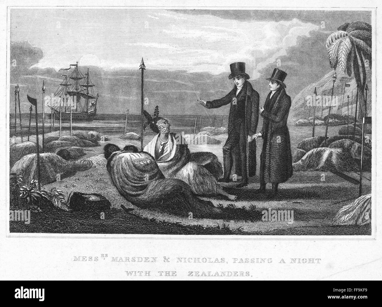 MISSIONARIES AND MAORIS. /nReverend Samuel Marsden/n(1765-1838) and his ...