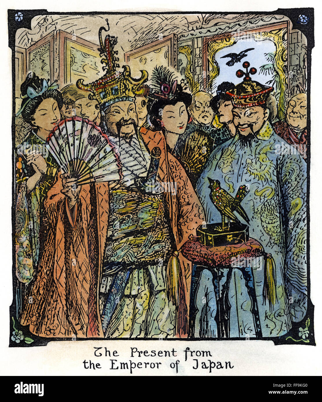 ANDERSEN: THE NIGHTINGALE. /n'The Present from the Emperor of Japan ...