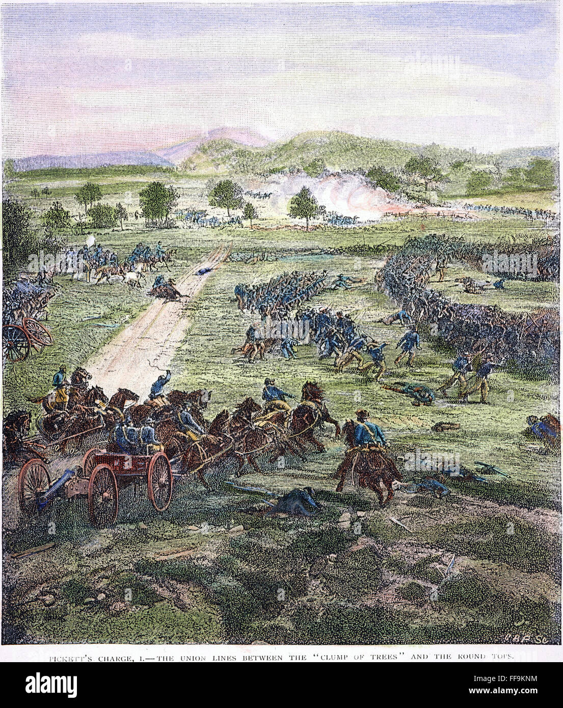 Picketts charge High Resolution Stock Photography and Images - Alamy