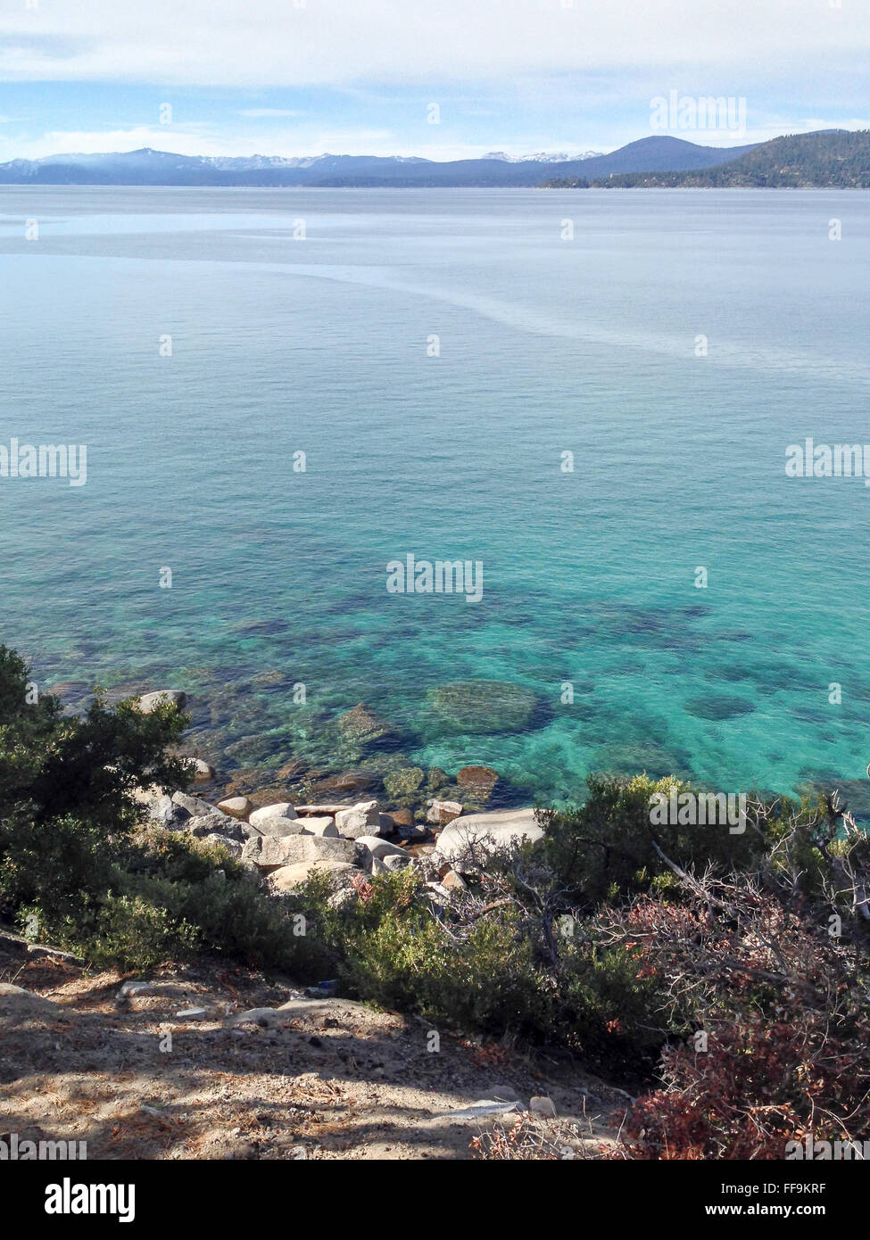 Blue tahoe waters hi-res stock photography and images - Alamy