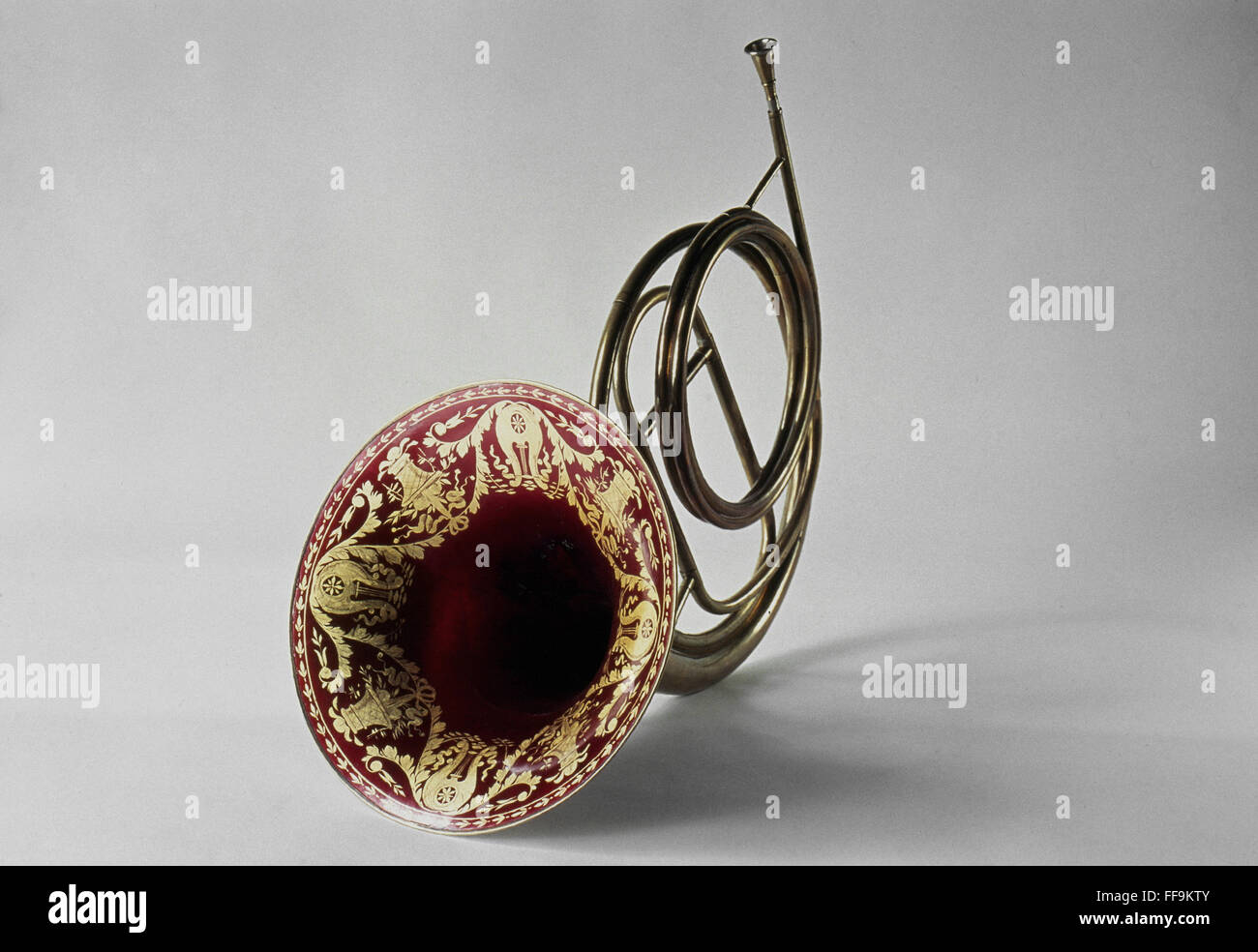 Natural horn instrument hi-res stock photography and images - Alamy
