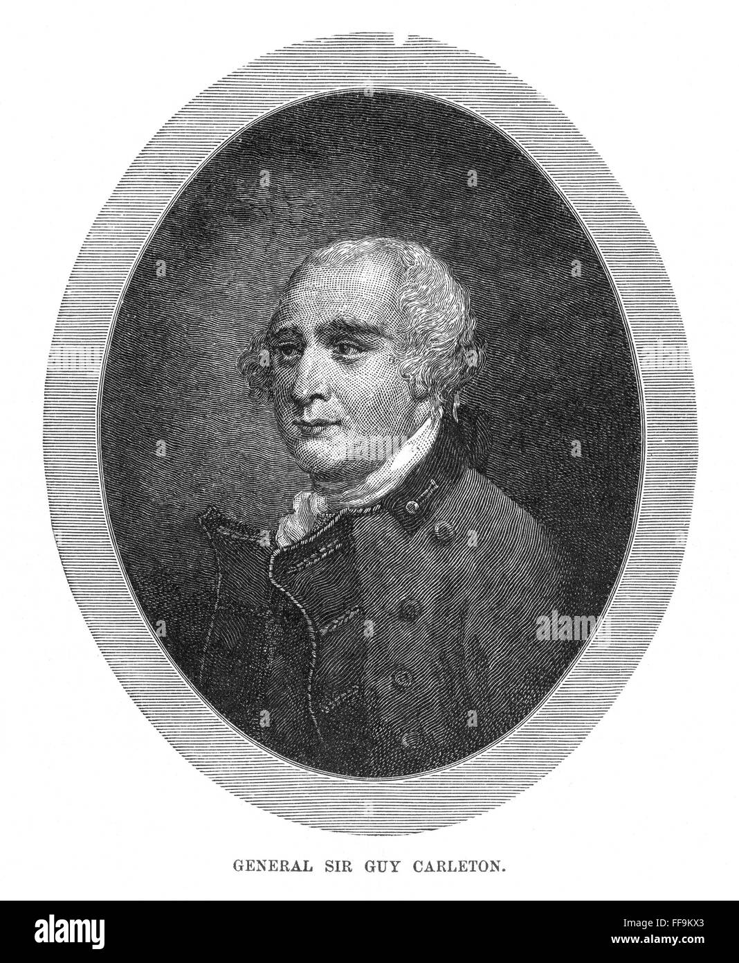 GUY CARLETON (1724-1808). /nFirst Baron Dorchester. British soldier and ...