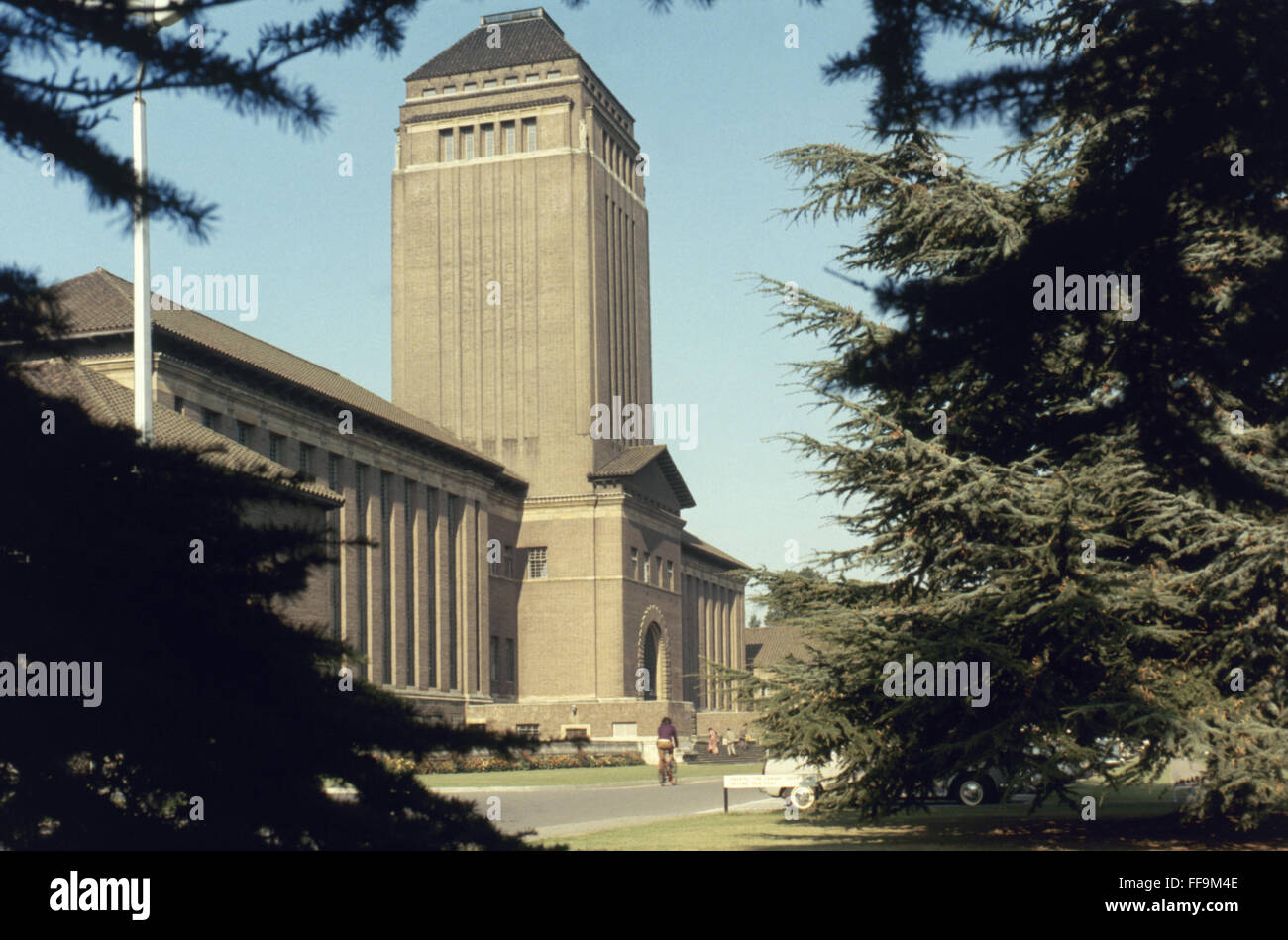 CAMBRIDGE: LIBRARY. /nCambridge University Library built, 1931-34, by ...