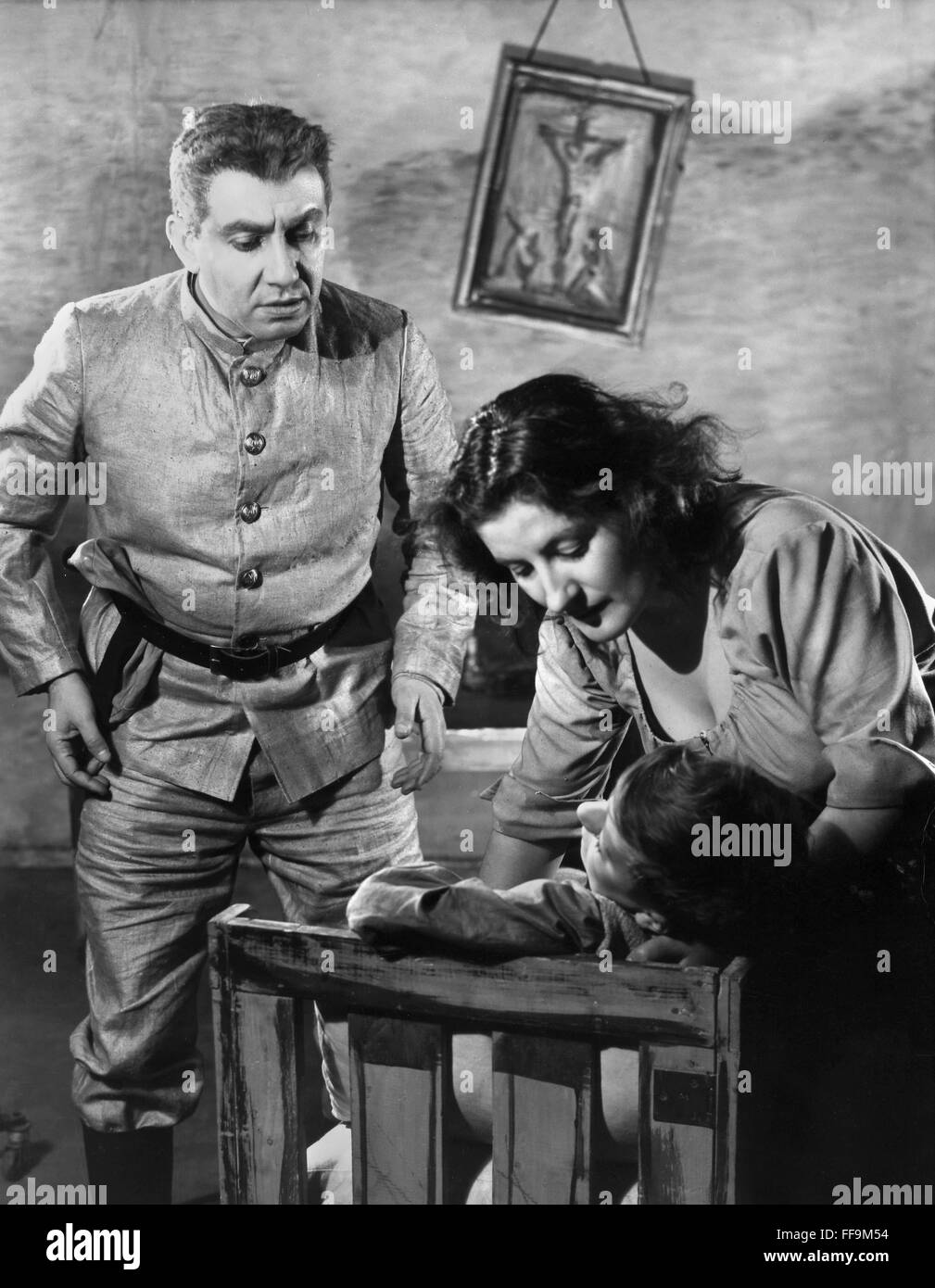 OPERA: WOZZECK, 1952. /nChristal Goltz and Mark Rothmuller in a London ...