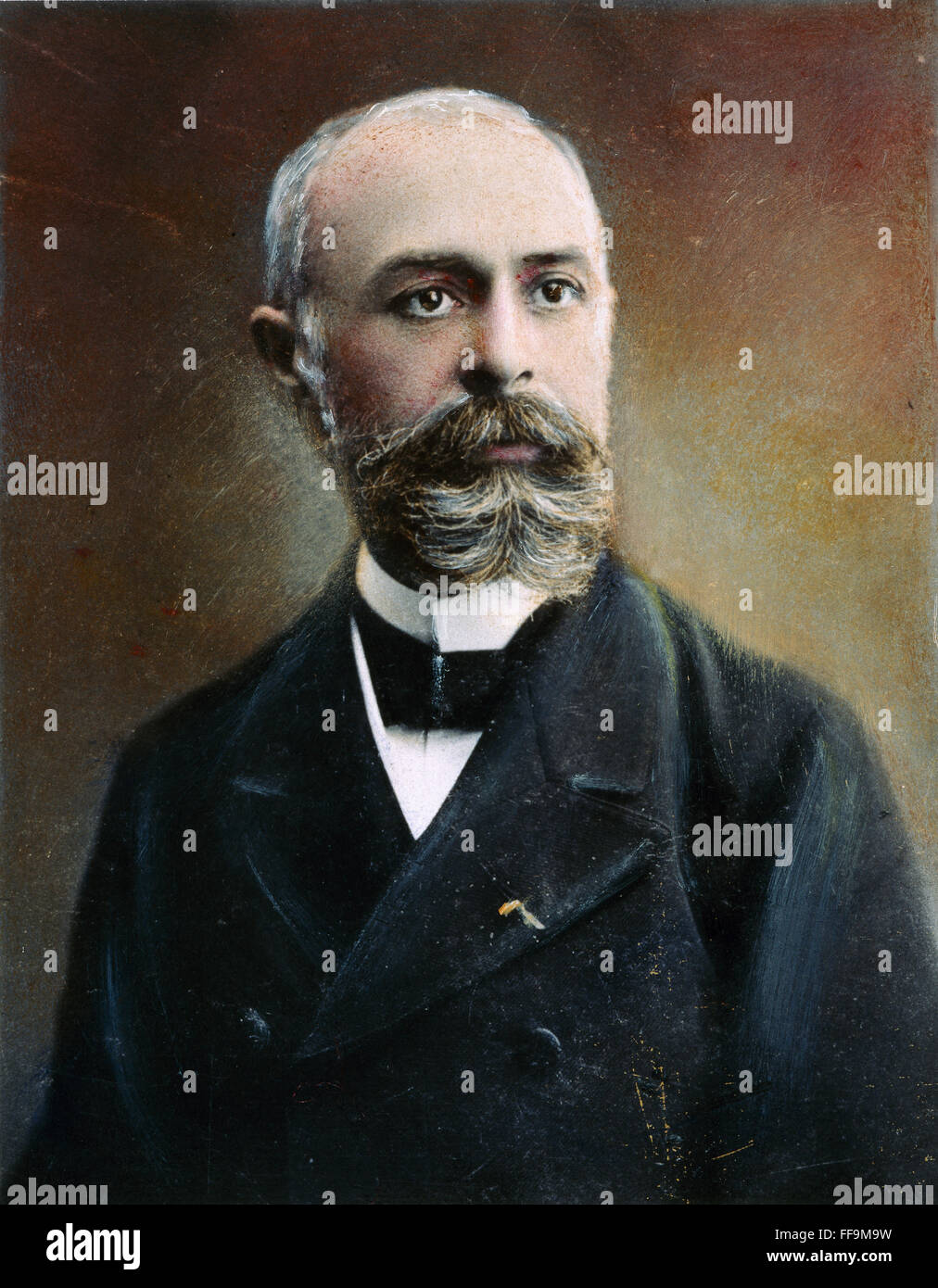 ANTOINE HENRI BECQUEREL /n(1852-1908). French physicist: oil over a ...