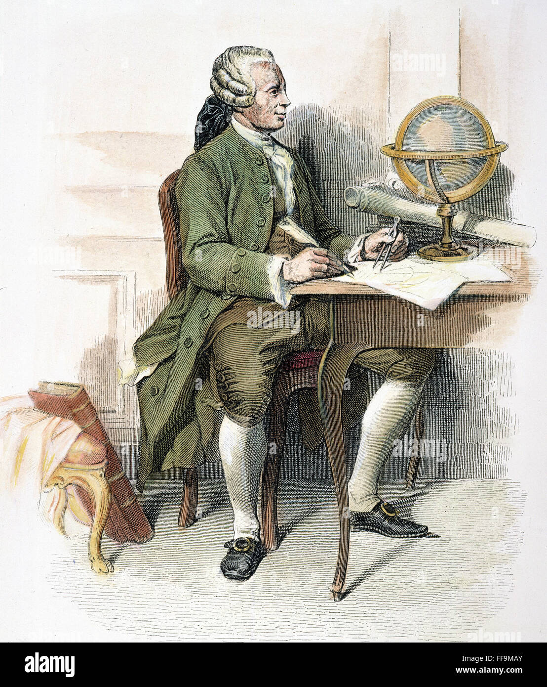 JEAN LE ROND D'ALEMBERT /n(1717-1783). French mathematician, scientist ...
