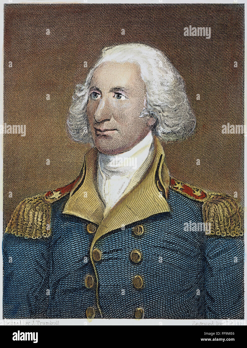 PHILIP J. SCHUYLER (1733-1804). /nAmerican politician. Line and stipple ...