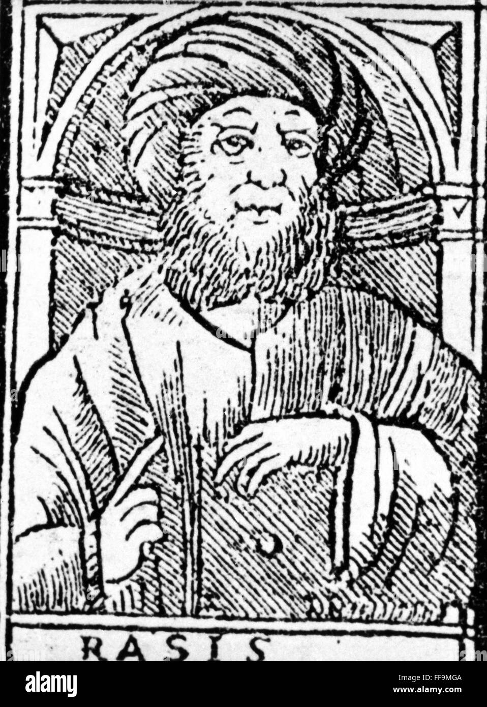 RHAZES (850-923). /nAbu-Bakr Muhammad ibn-Zakariya al-Razi. Persian ...