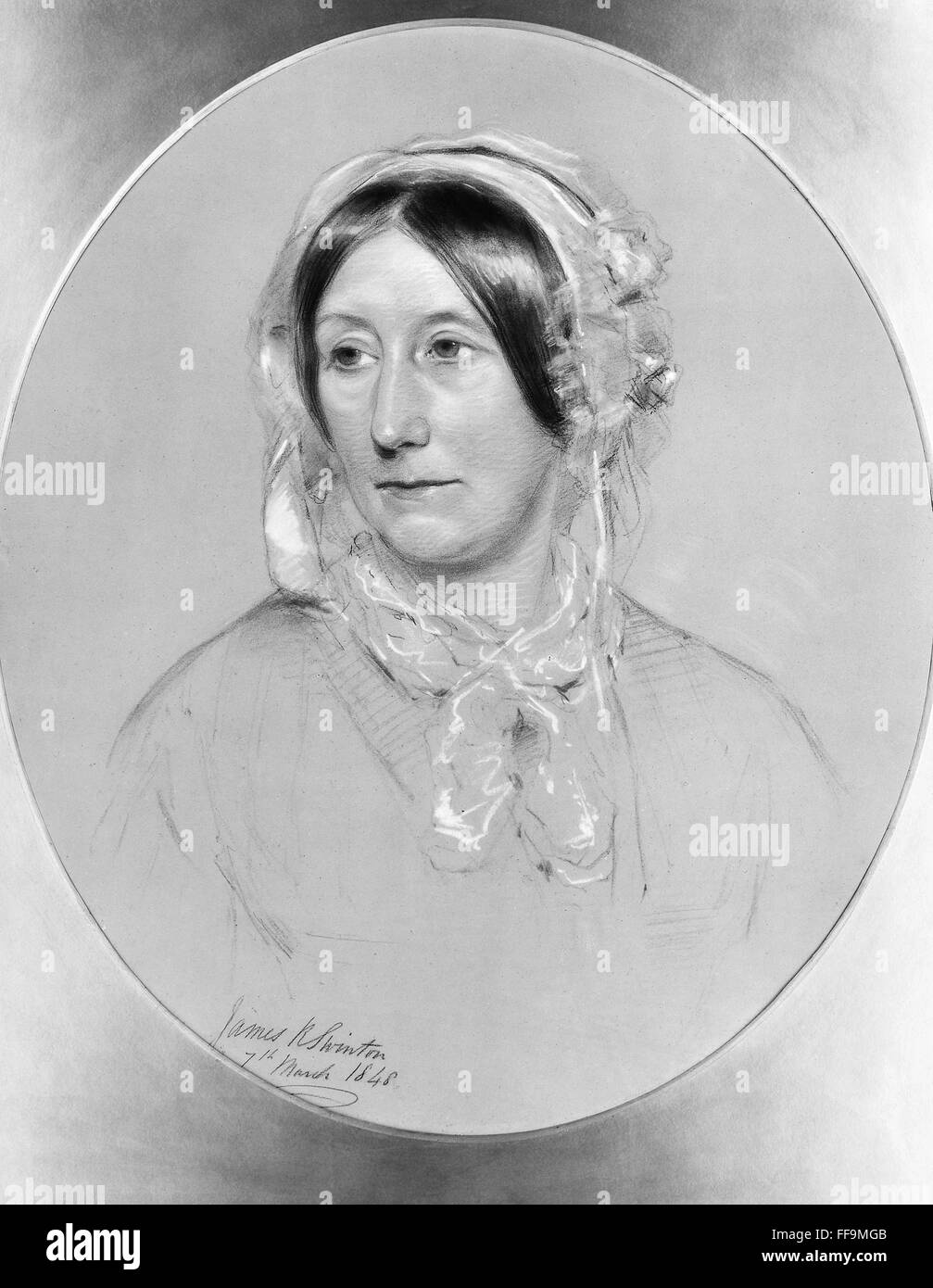 MARY FAIRFAX SOMERVILLE /n(1780-1872). Scottish writer on mathematics ...