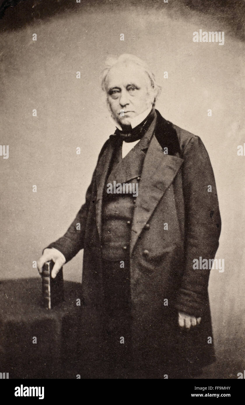 THOMAS BABINGTON MACAULAY /n(1800-1859). 1st Baron Macaulay. English ...